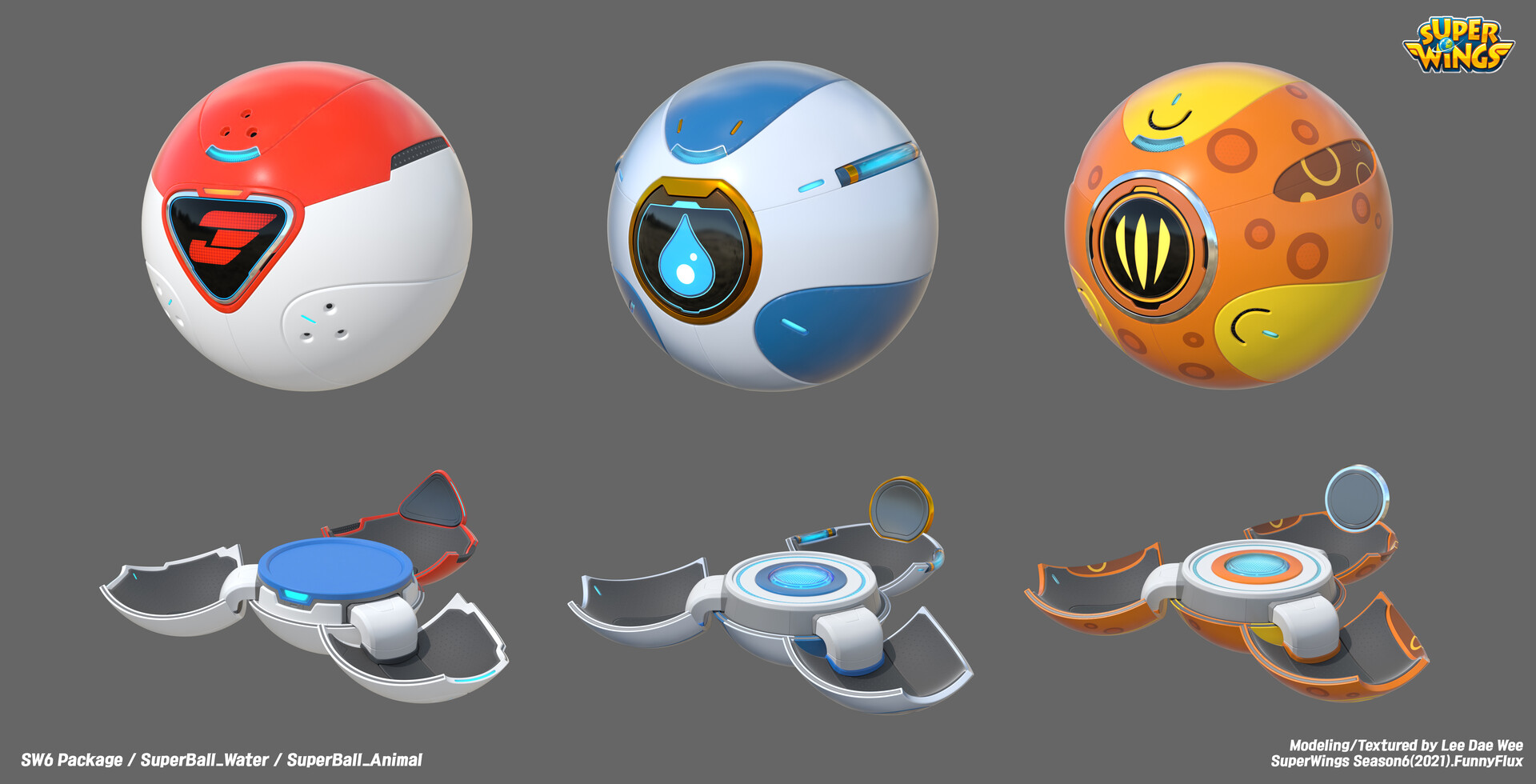 David Lee - SuperWings S6 - Package/SuperBalls