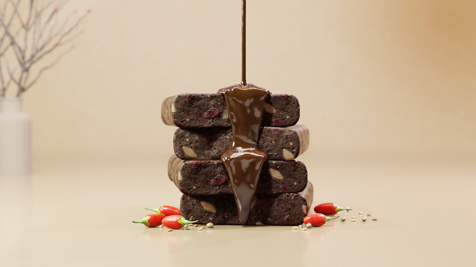 Kiwi Games - TUSOL Wellness protein bar renders