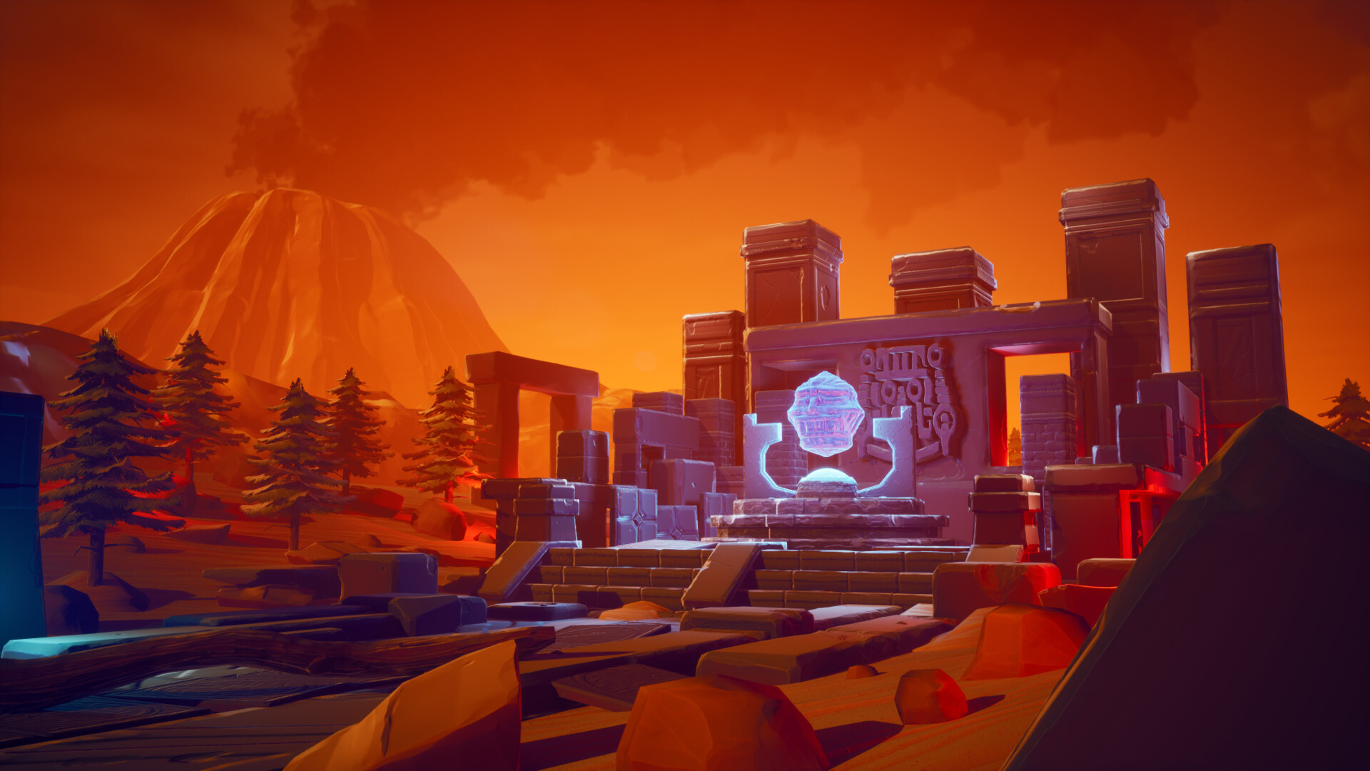 ArtStation - Fire Ruins