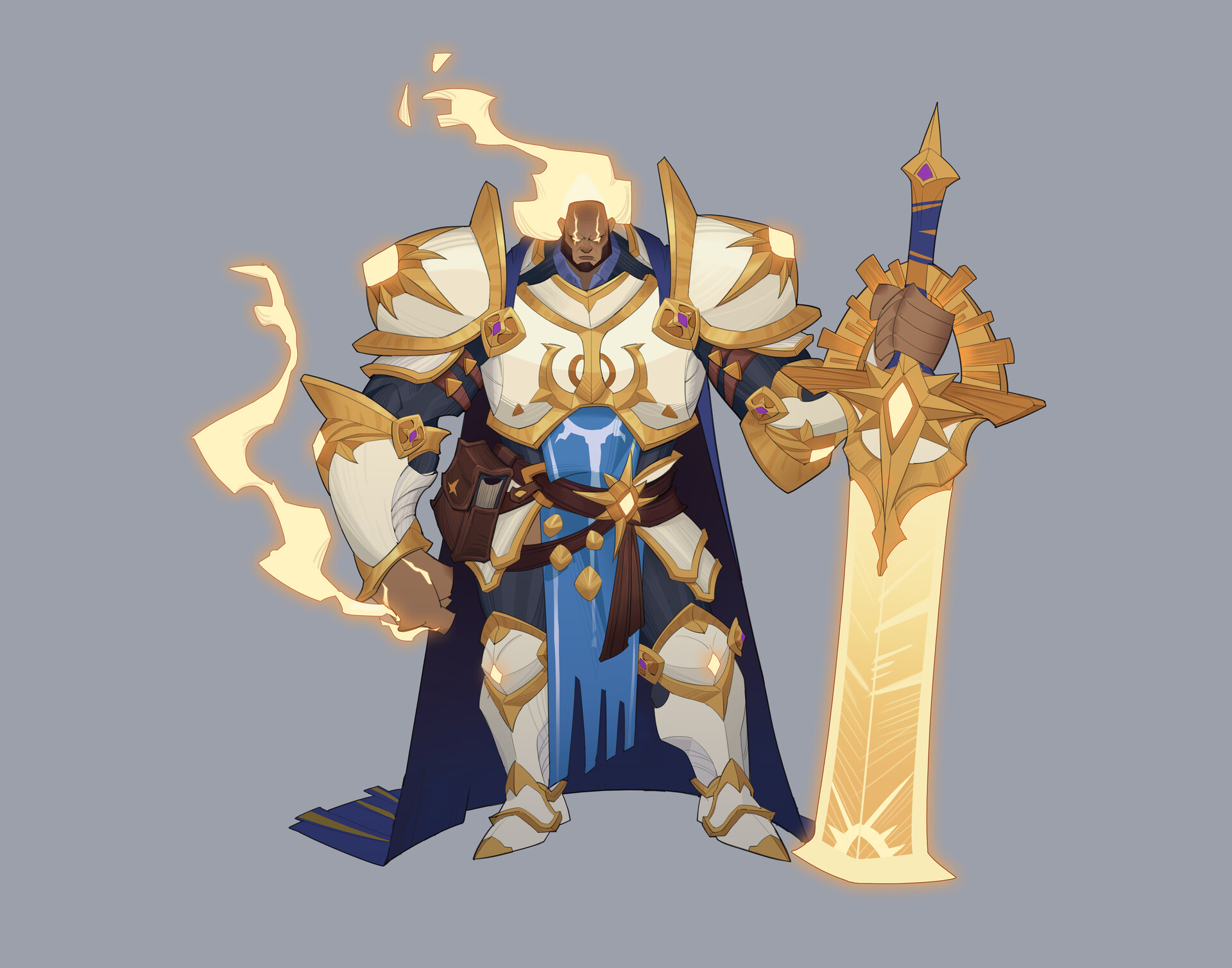 ArtStation - 圣光骑士（ Knight of Light）