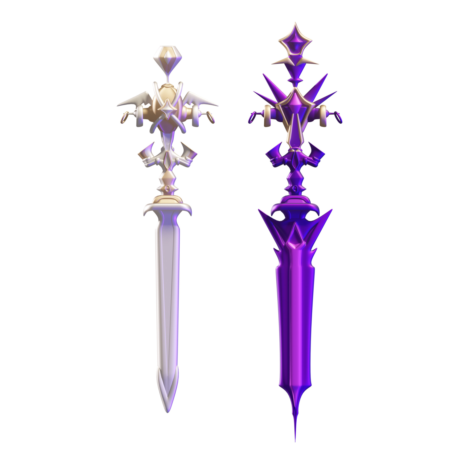 ArtStation - Fantasy Sword Sculpts