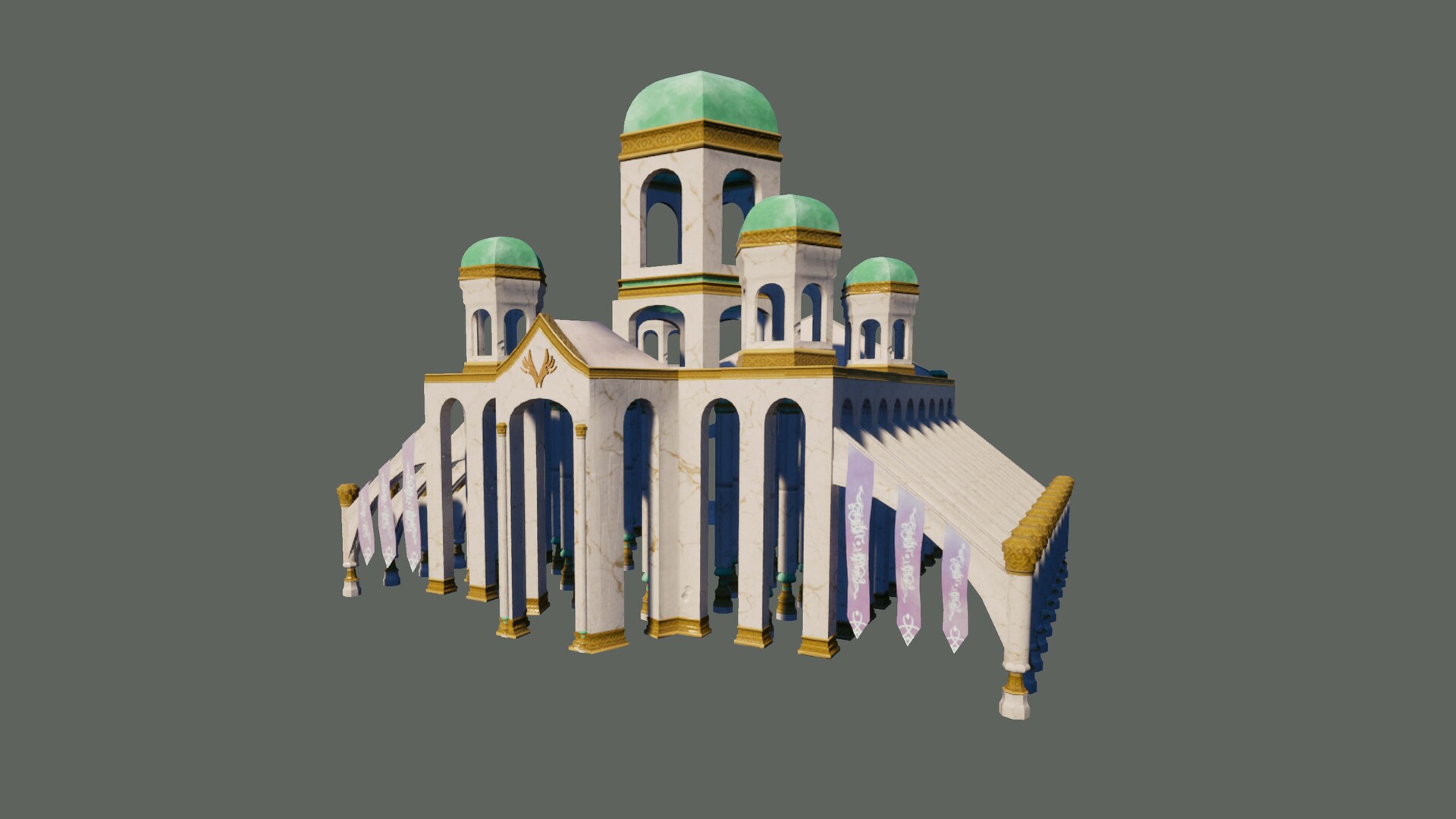 ArtStation - Goddess Temple: Asset