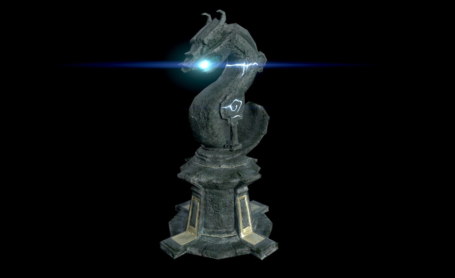 ArtStation - Dragon Statue