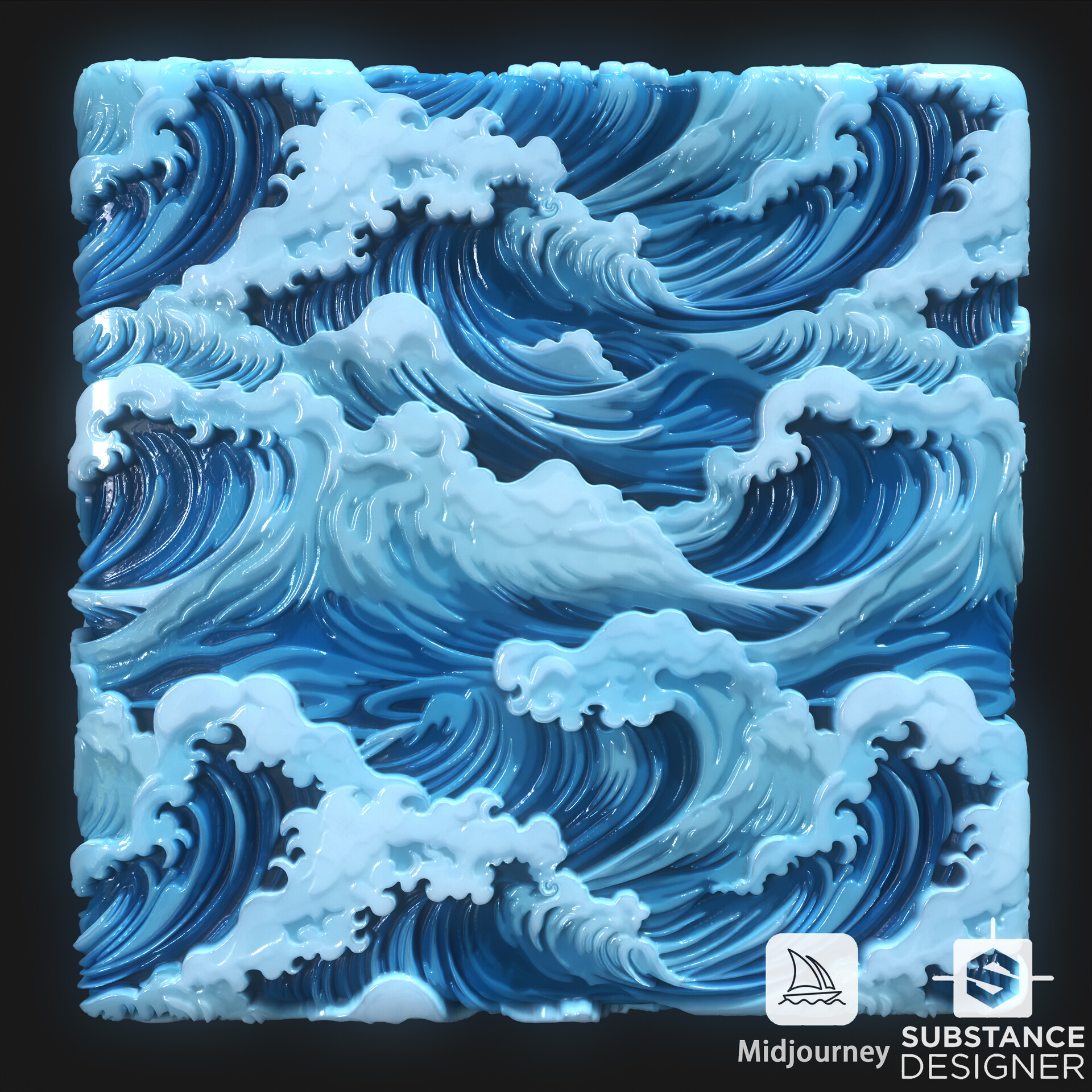 ArtStation - Sea wave