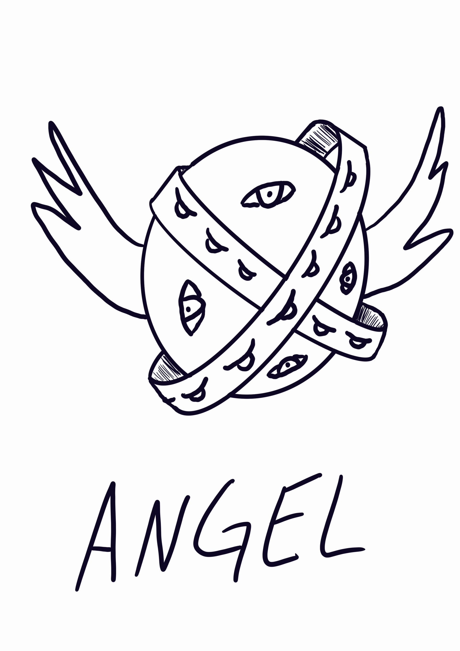 ArtStation - Inktober Angel