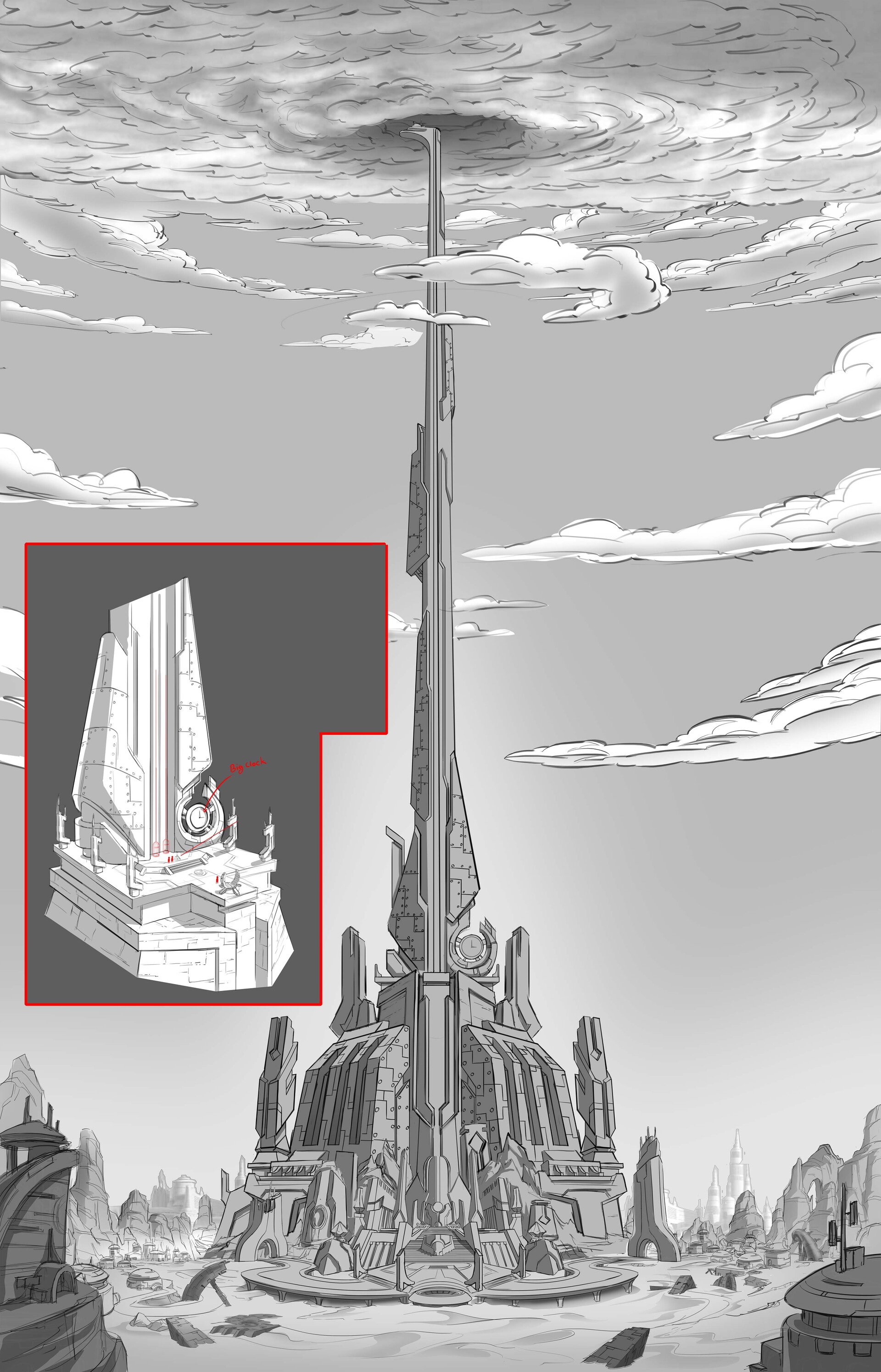 ArtStation - Metal World environment concept art