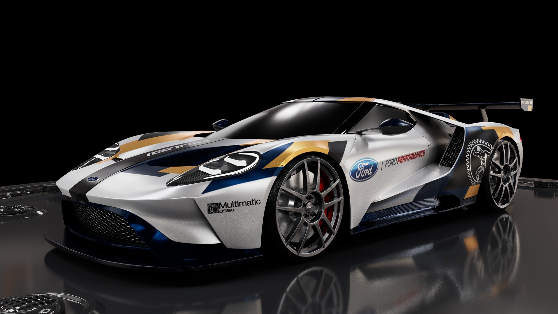 Ronald Rozario - "Ford Gt" Vehicle Modeling