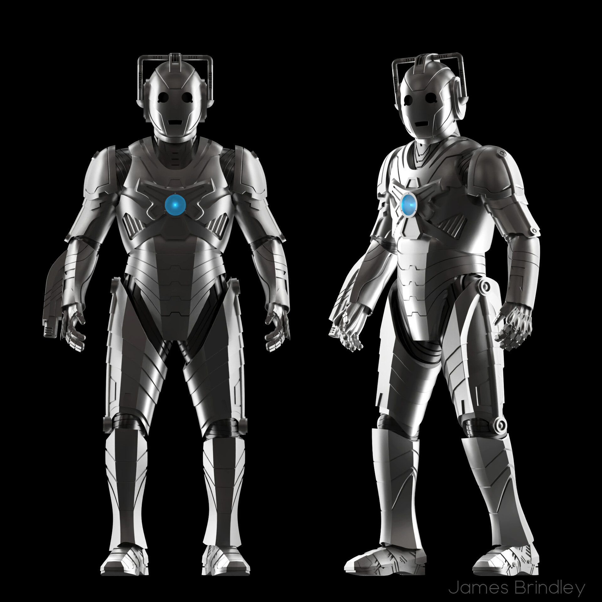 ArtStation - Nightmare in Silver Cybermen/ Wooden Cybermen