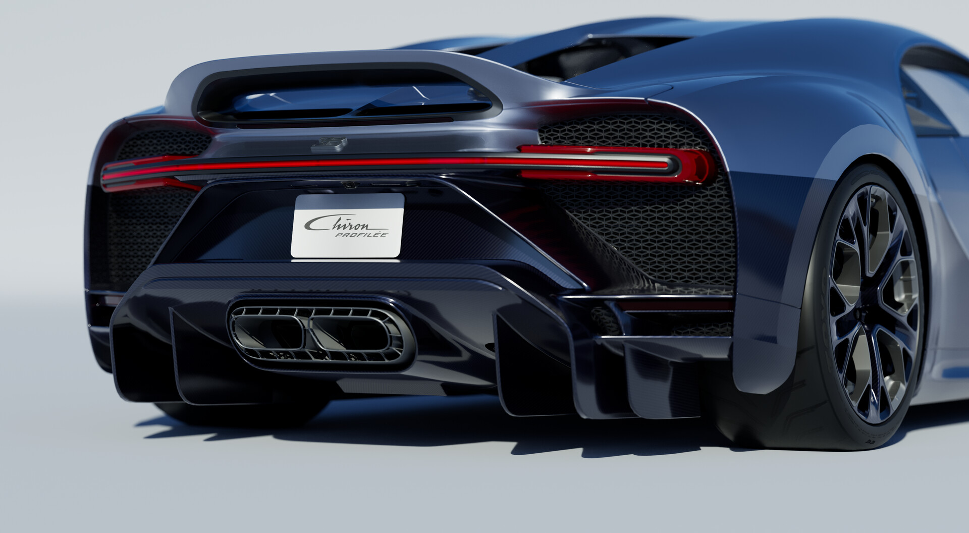 AR020 - Bugatti Chiron || Profilée