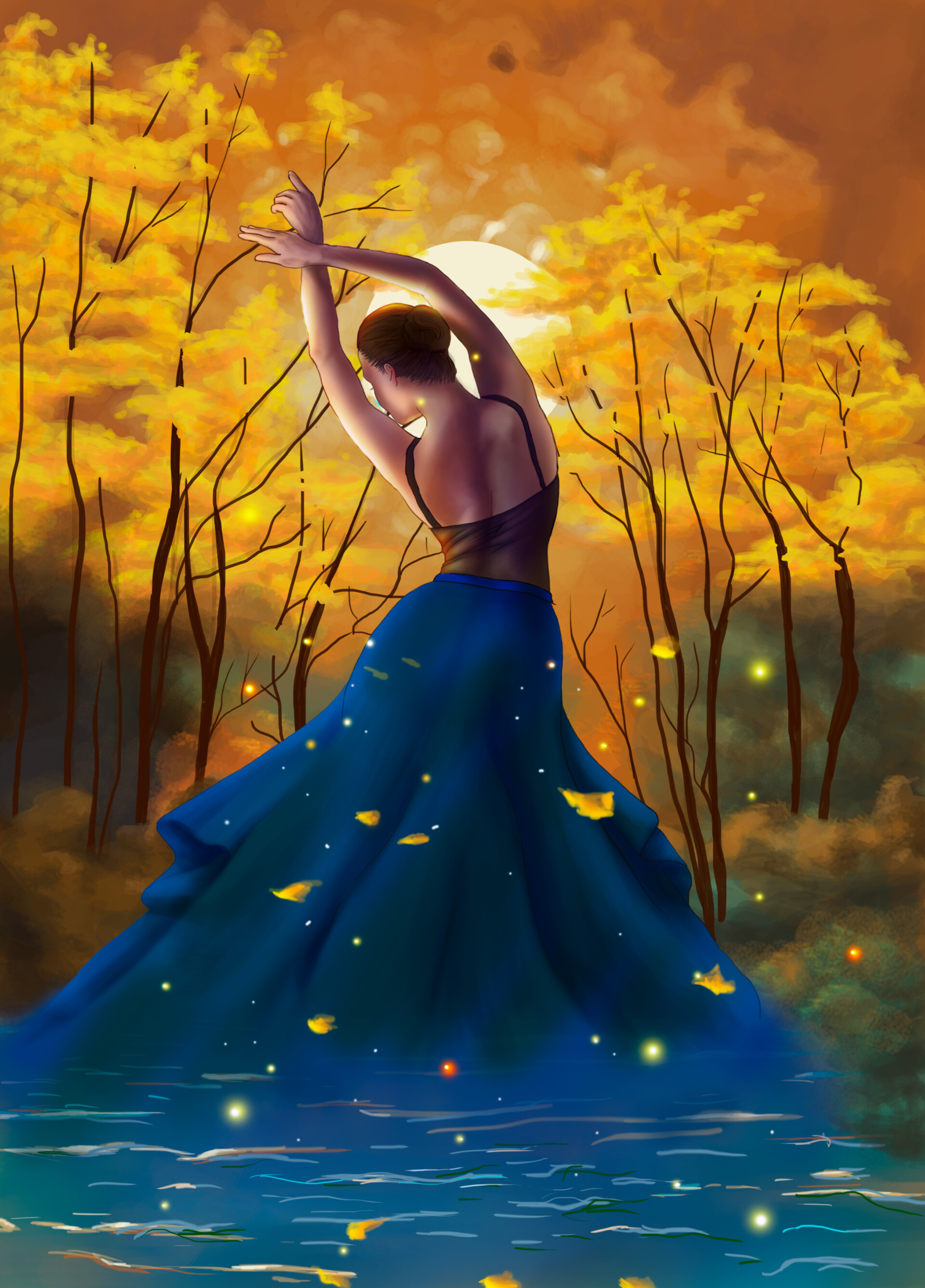 ArtStation - Dancing between routes