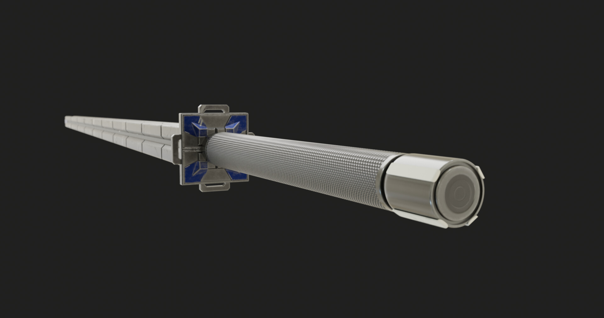 ArtStation - Modern Style Blunt Weapon - 《锏》