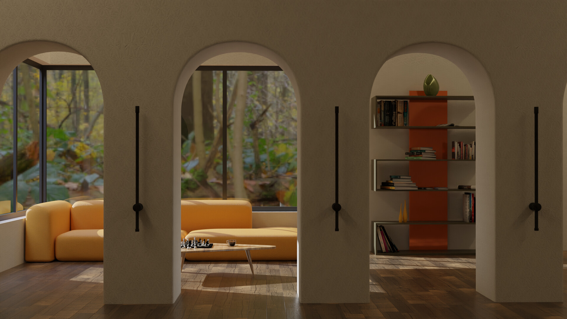 ArtStation - Lounge & Bedroom