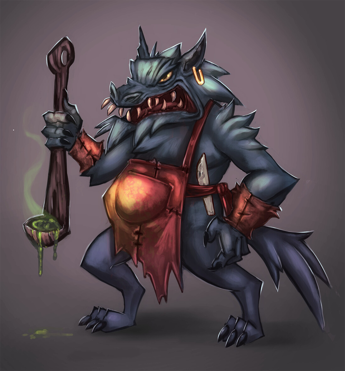 ArtStation - werewolf cook
