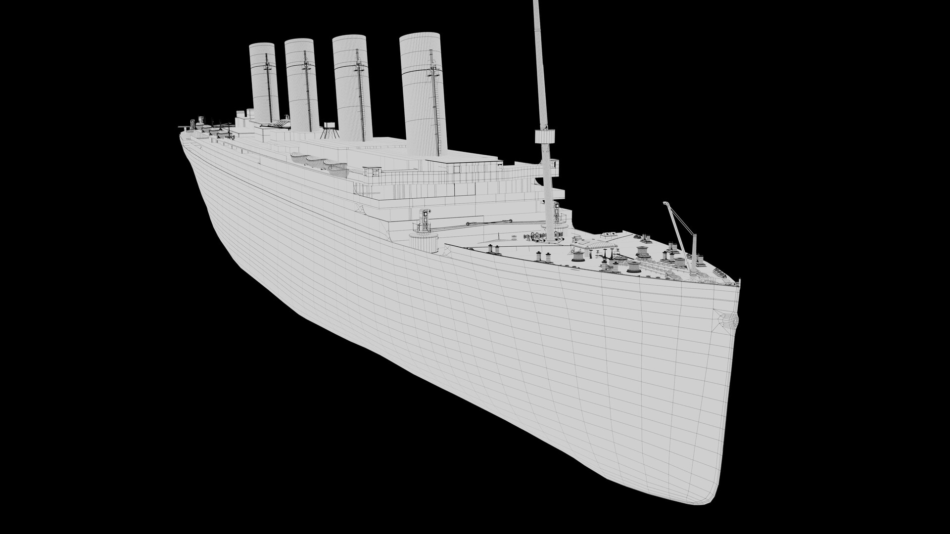 ArtStation - RMS Titanic (work-in-progress)