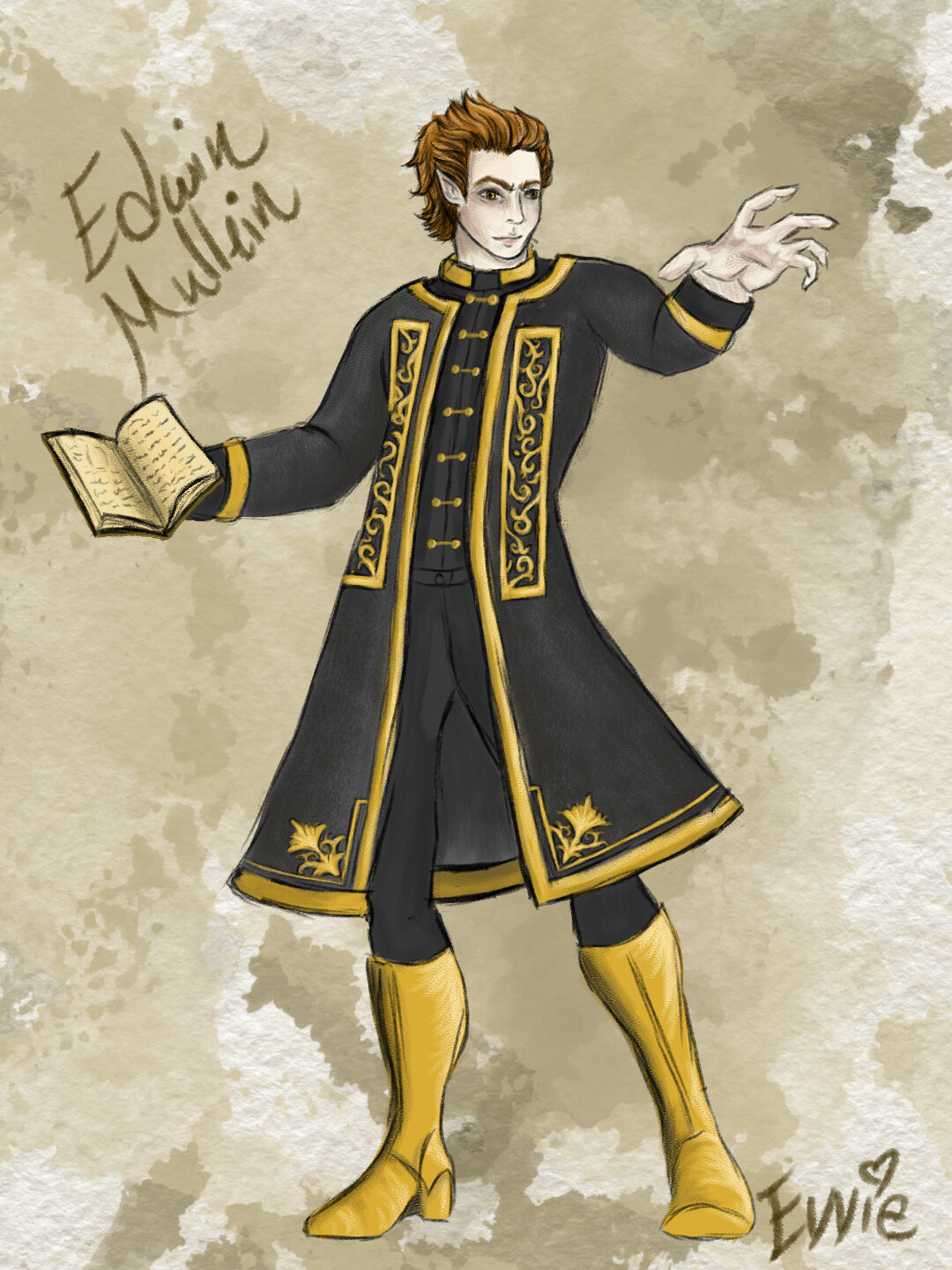 ArtStation - Edwin Mullein : Twilight Cleric