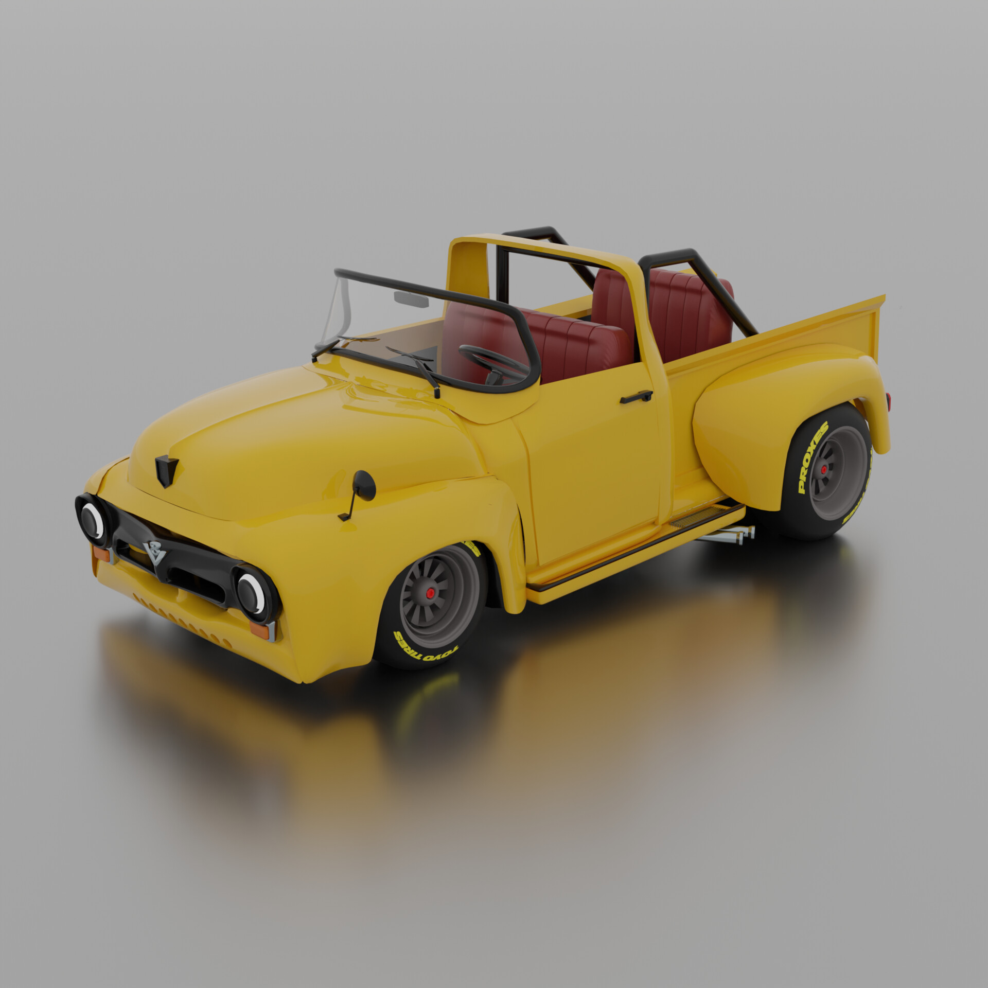 ArtStation - Ford F100 Custom