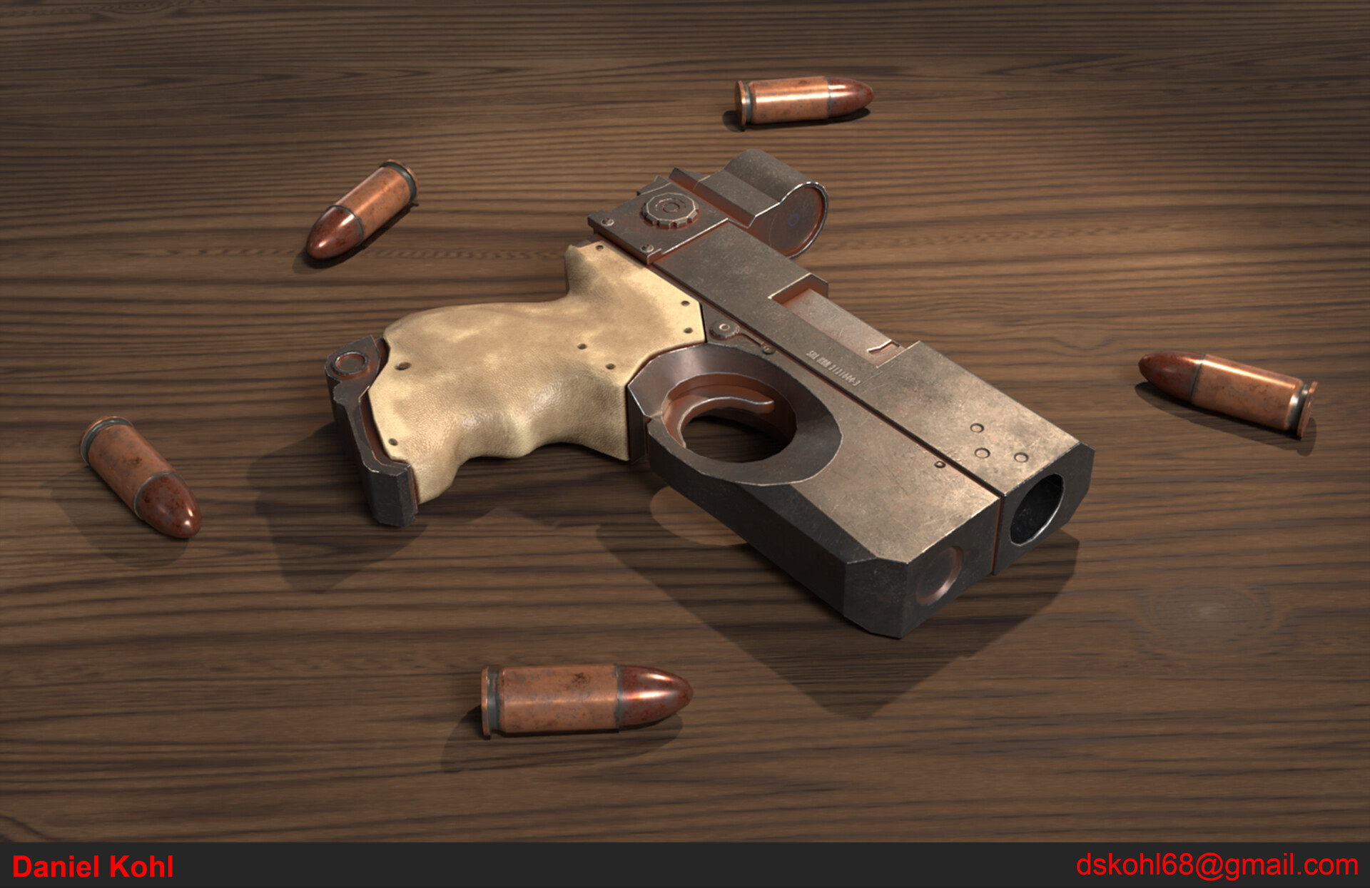 ArtStation - Handgun