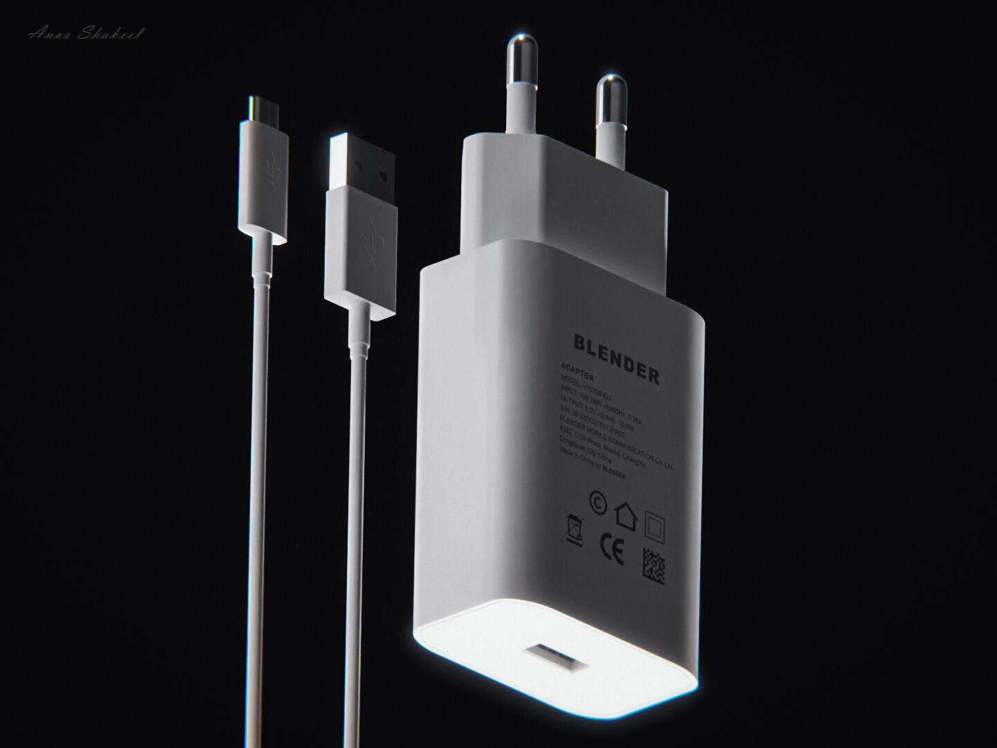 ArtStation - Android Phone Charger