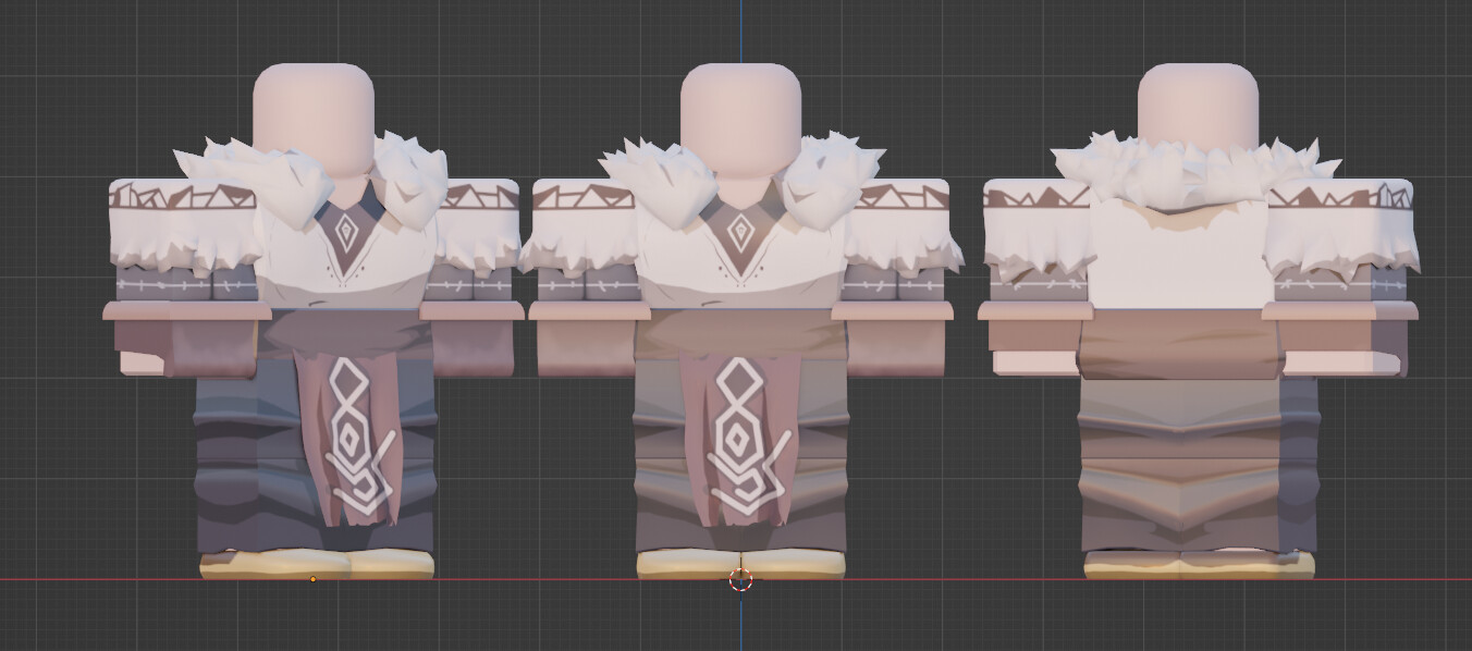 Hikari - 3D Roblox Clothing - Viking