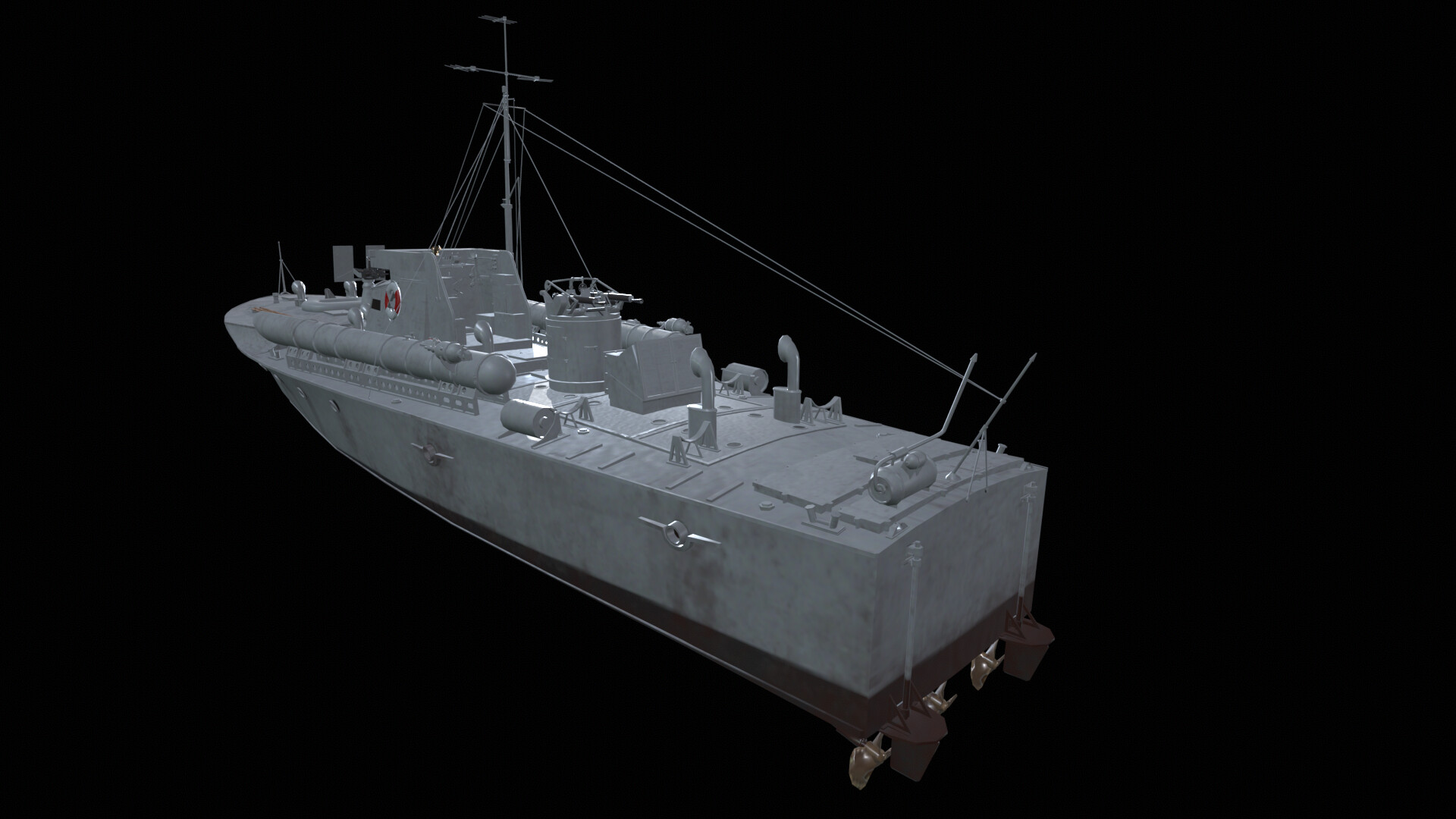 Dmitry Popov - Vosper MTB Game-Ready model