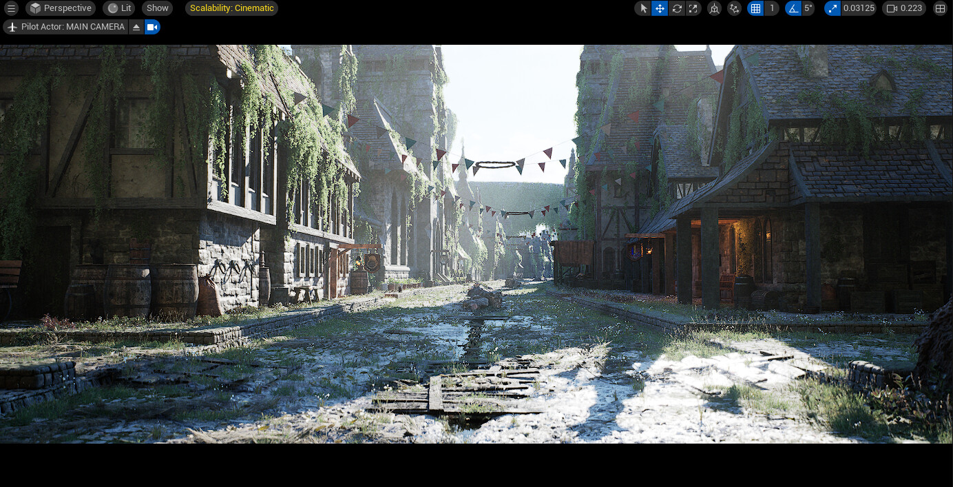 L. Torres - The True Scale of Solitude: Skyrim in Unreal Engine 5!