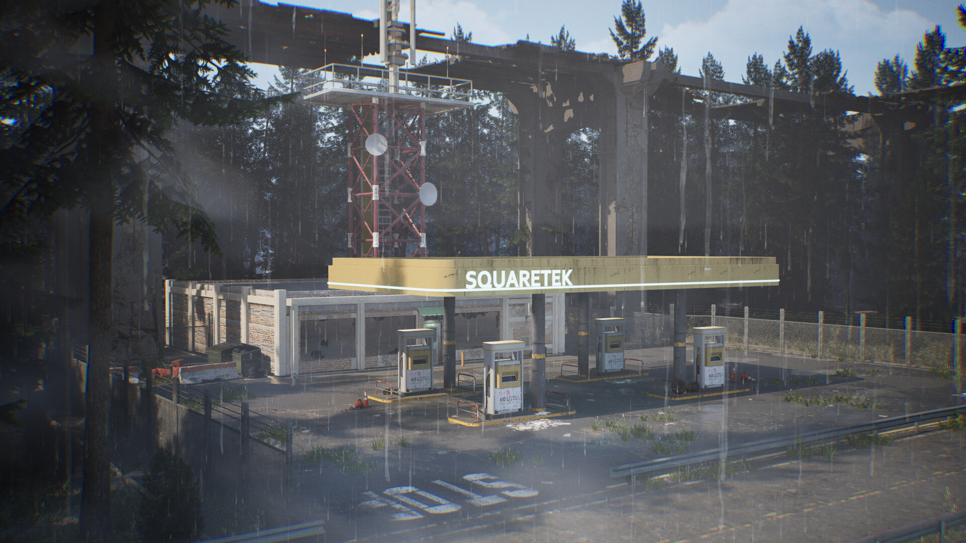 ArtStation - Gas Station (Update)