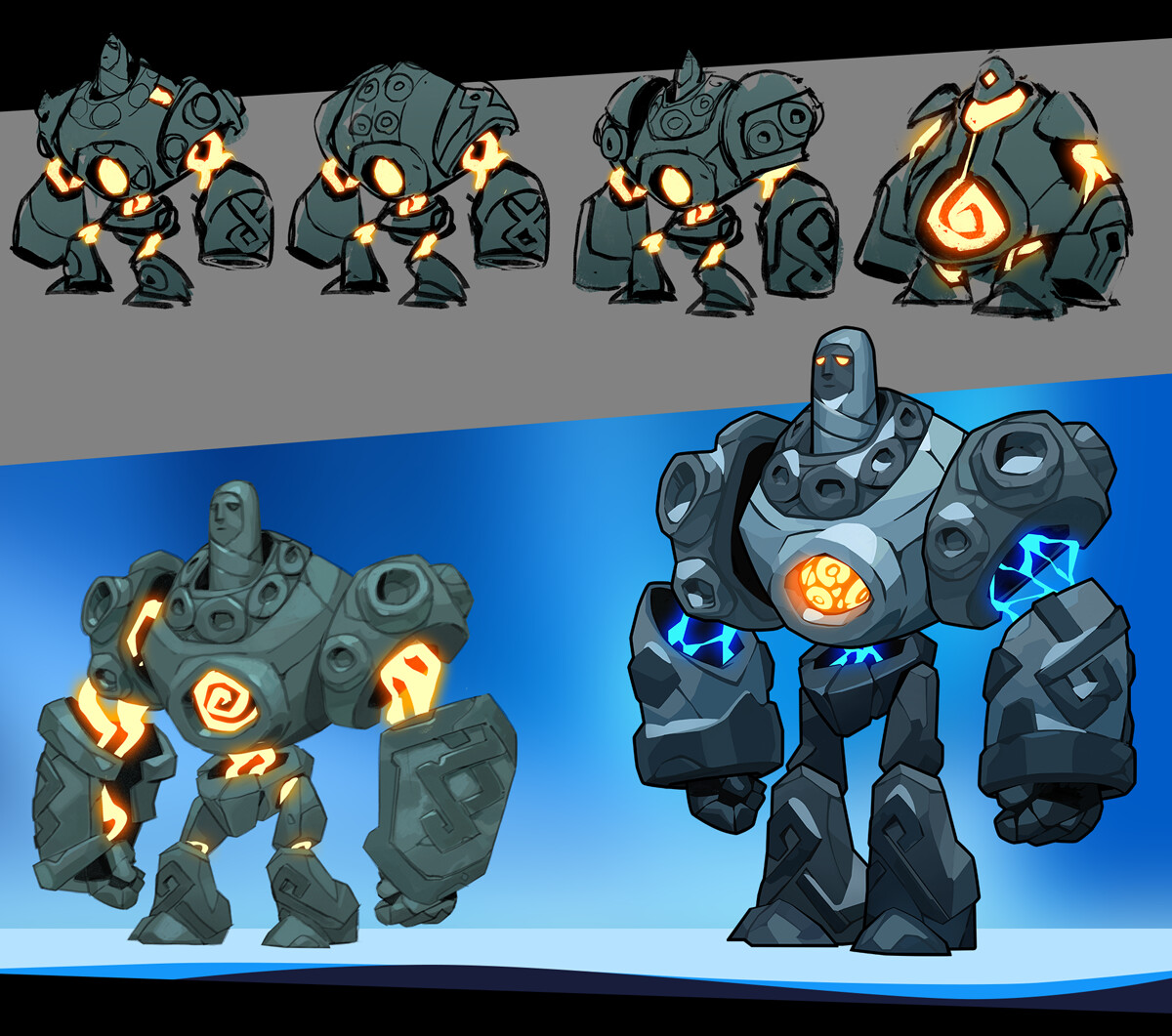 Aleksandr Pushai - BlastBrigade.Concept Art. Characters. 2020