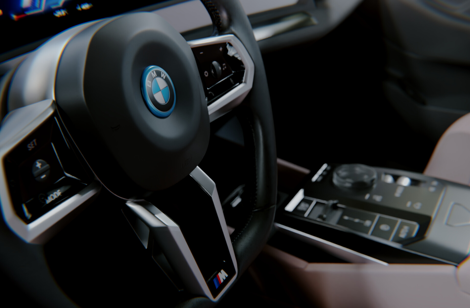 ArtStation - BMW G60 2024 interior 3D model