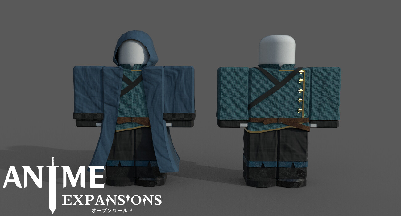 ArtStation - outfit for anime expansion