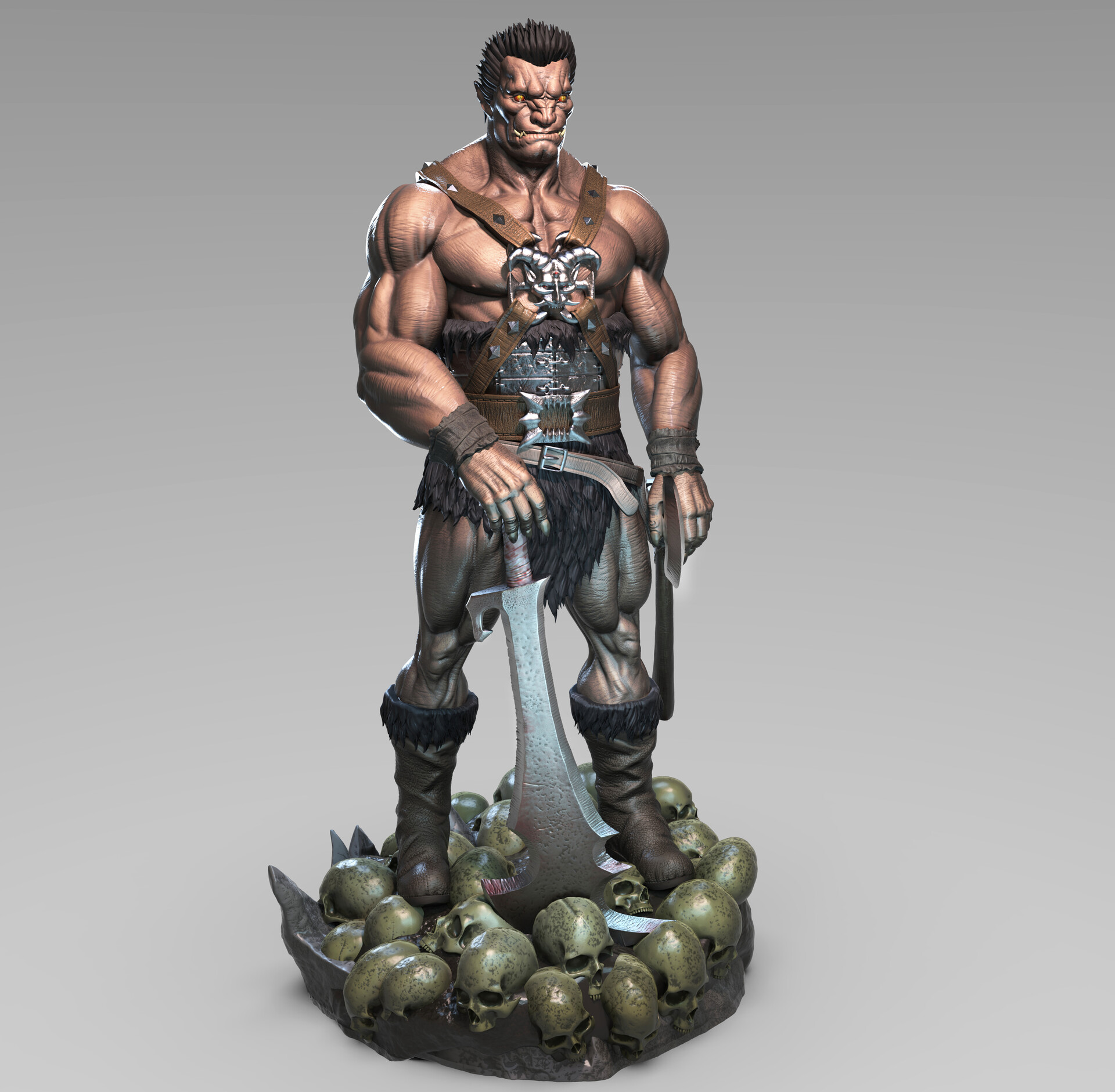 ArtStation - Nosferatu Zodd from Berserk for 3D printing