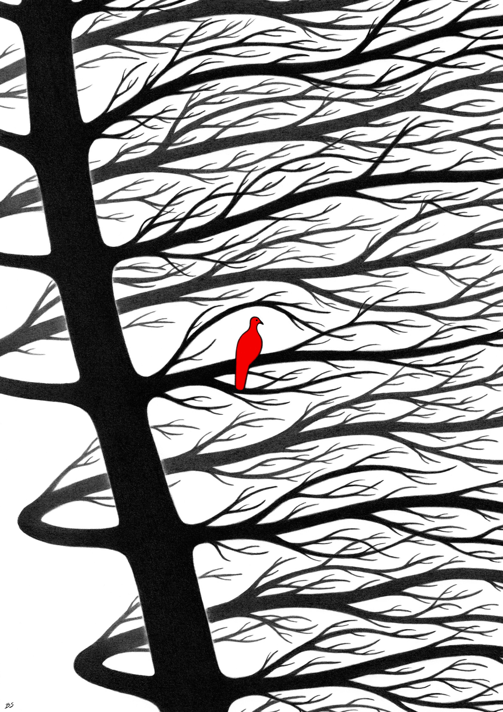 ArtStation - Red dove