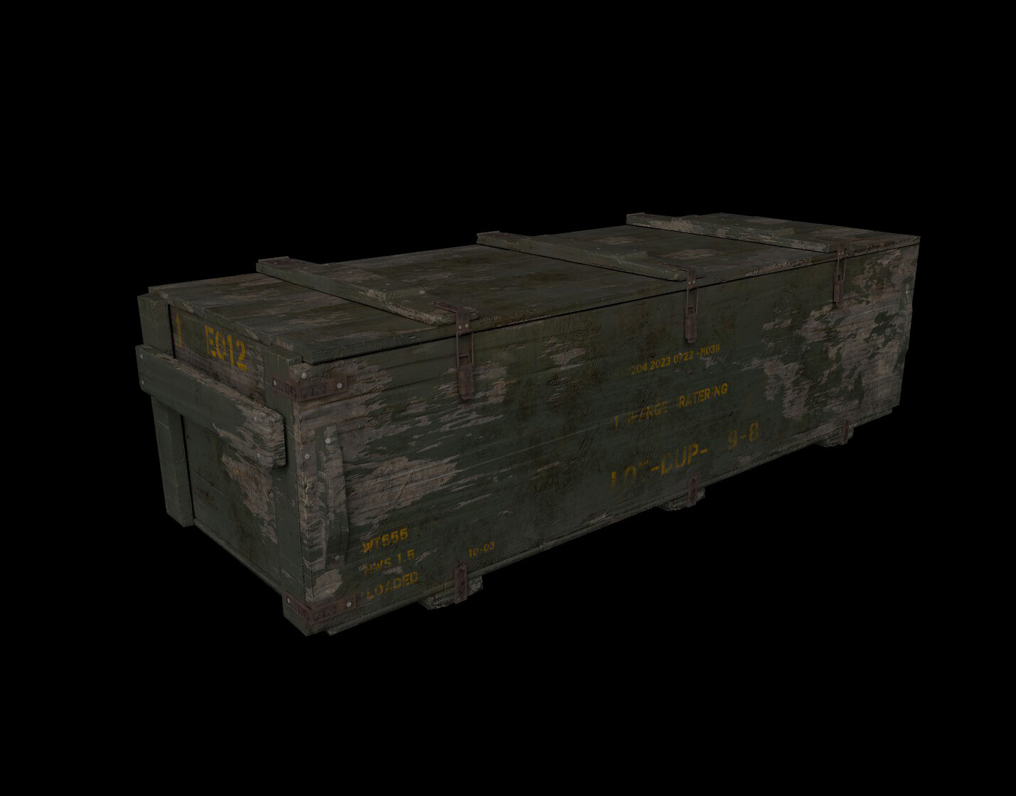 ArtStation - Military Wood crate