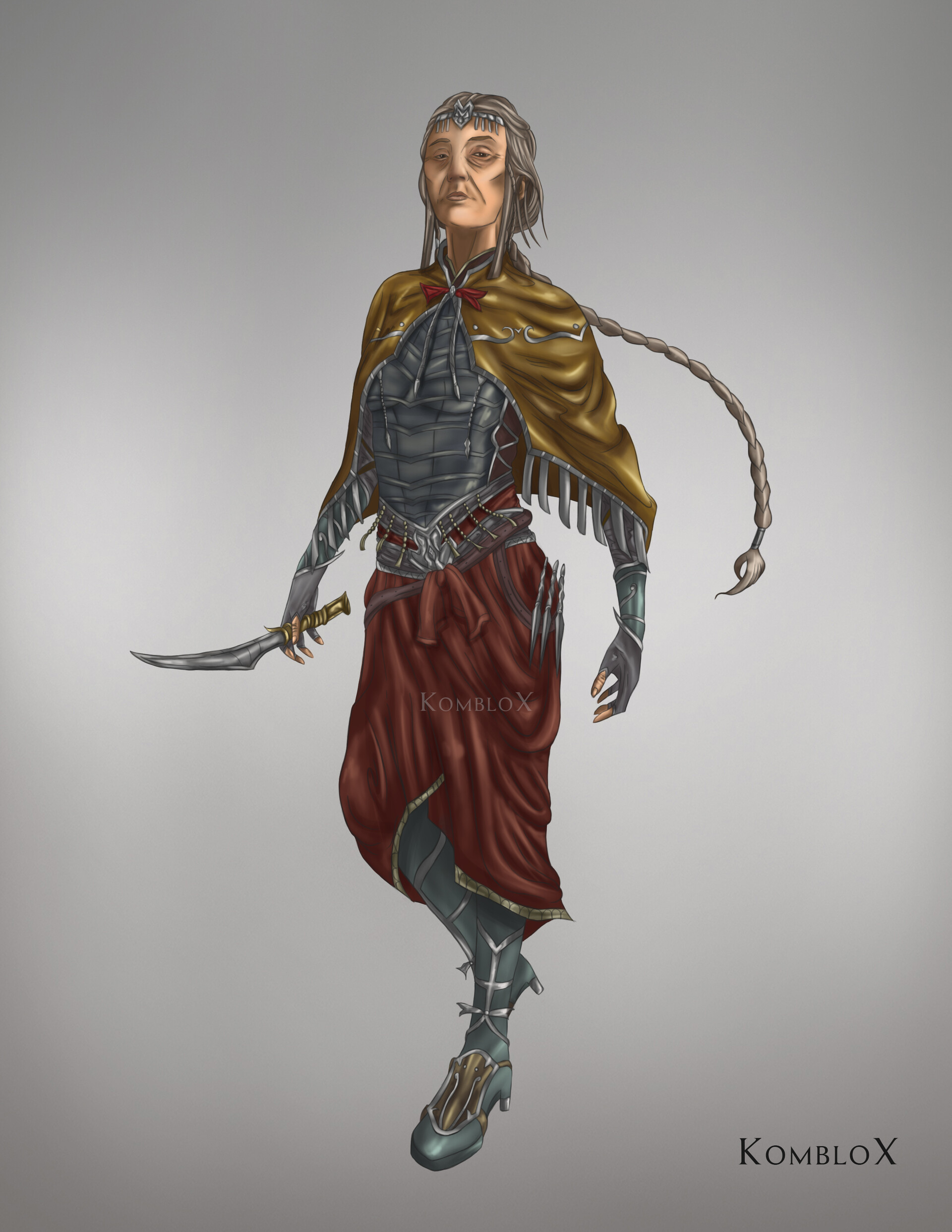 ArtStation - Blanche redesign (MKX NPC character)