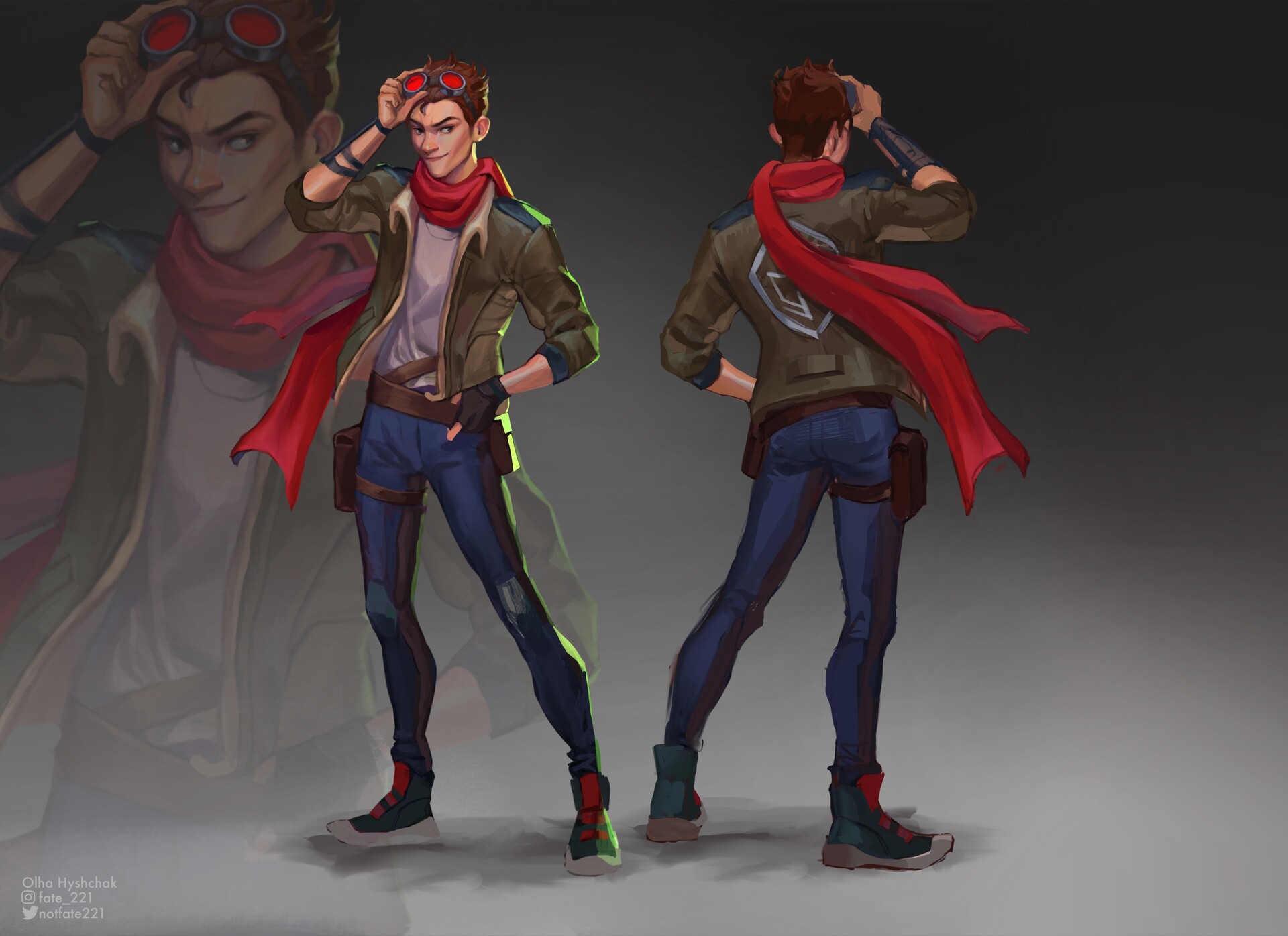 ArtStation - Rufio (character concept)