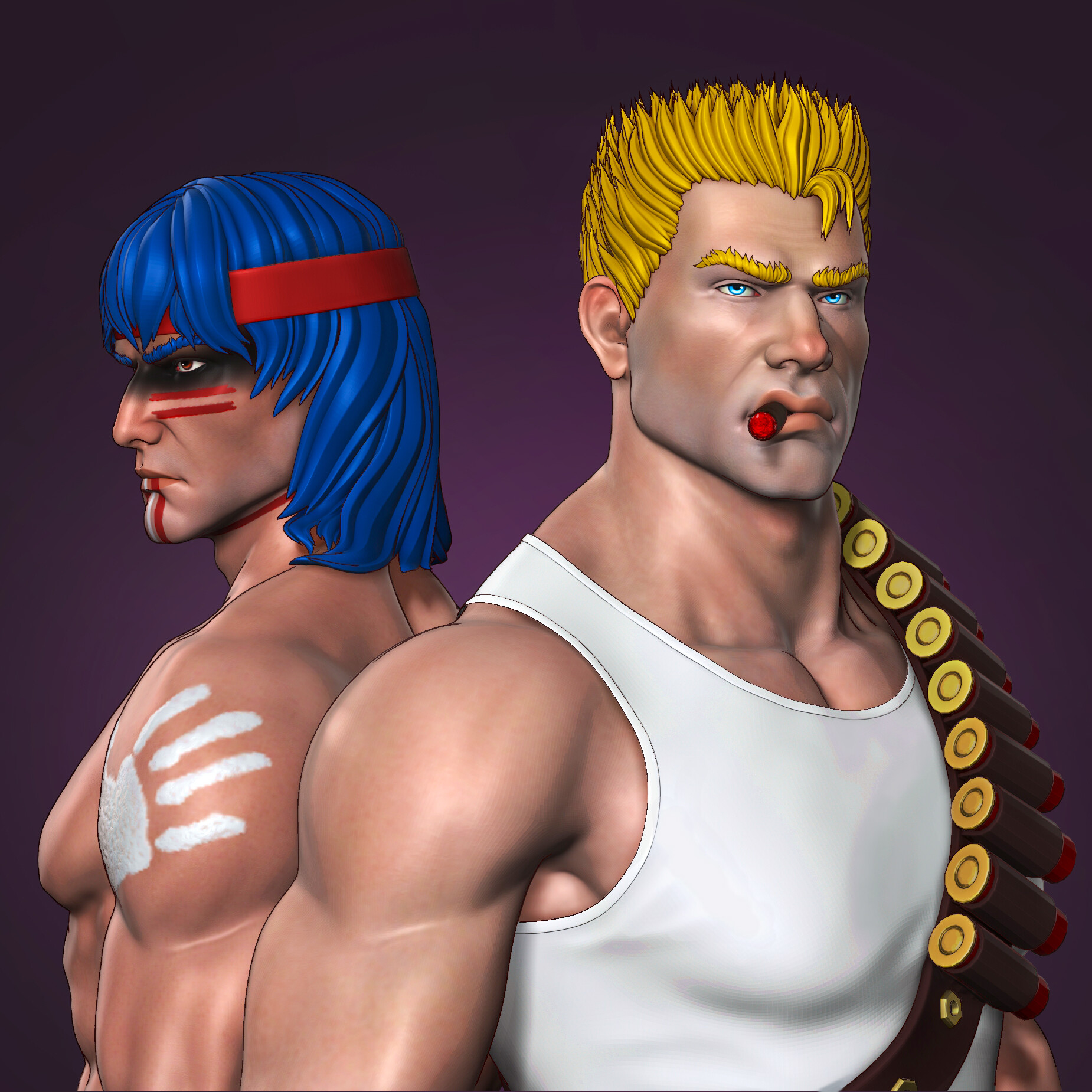 ArtStation - Fan-Art Contra.