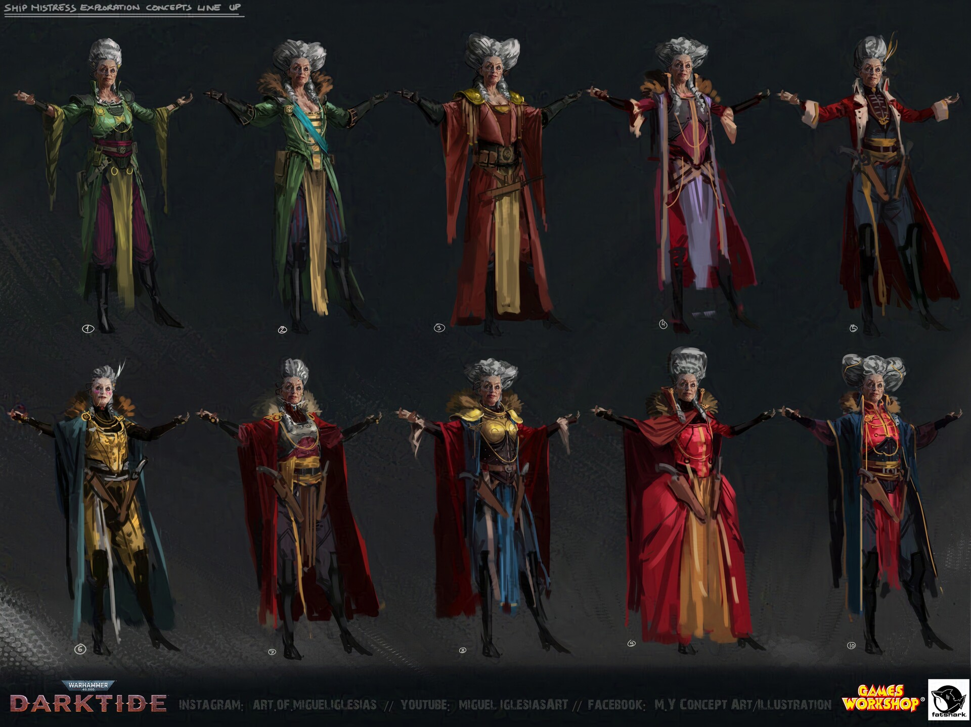 Miguel Iglesias - Warhammer 40000:Darktide- Narrative Characters ...