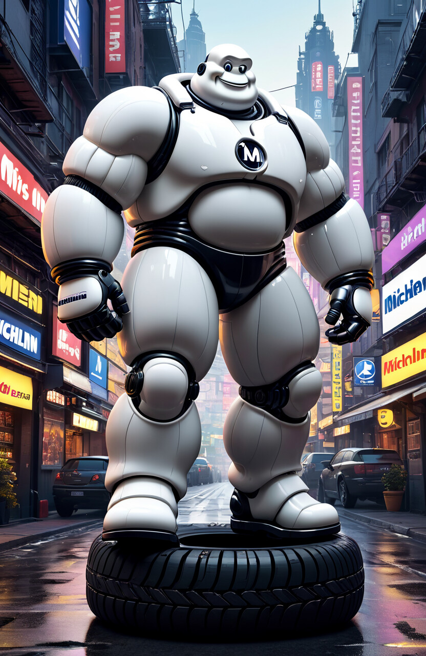 ArtStation - Michelin Man