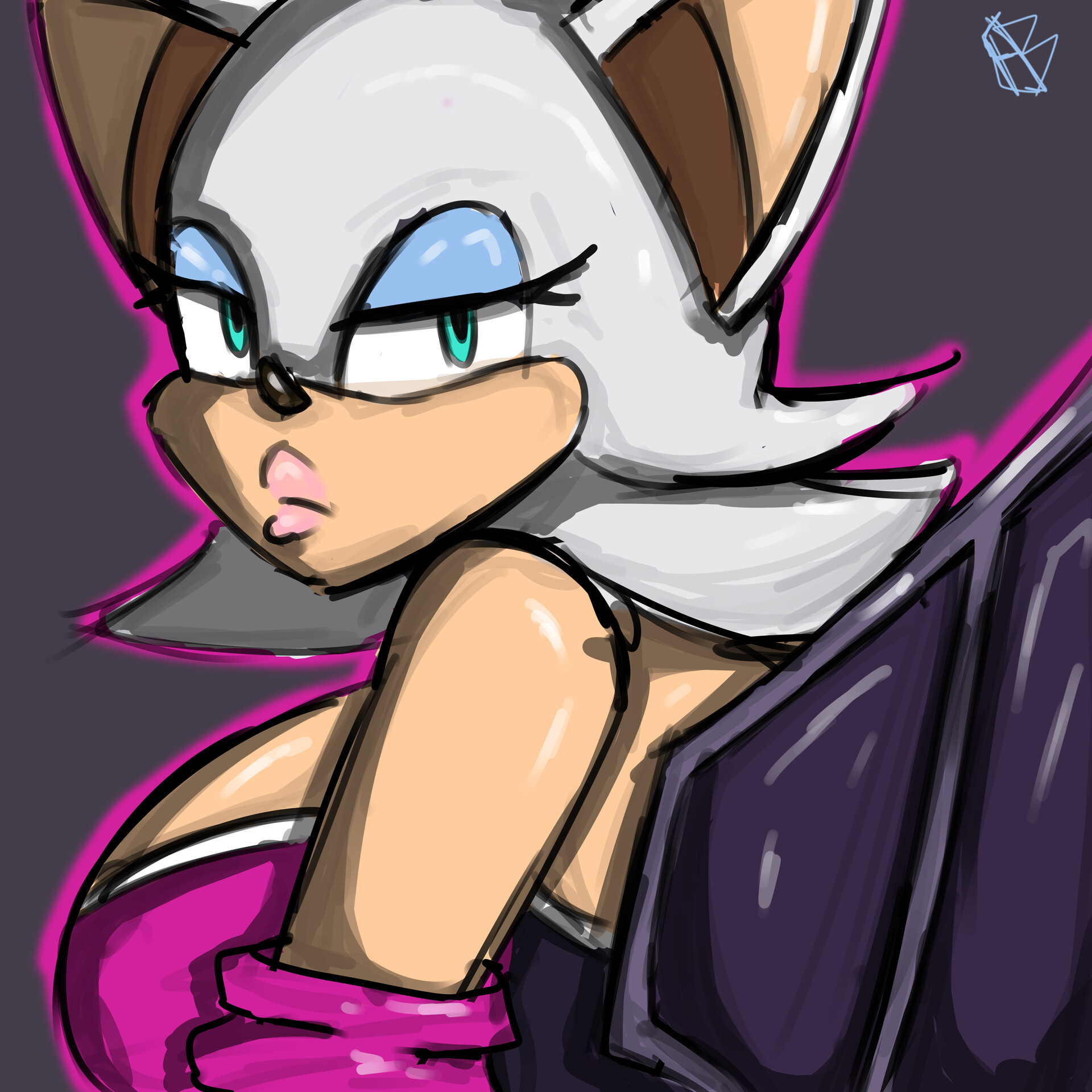 ArtStation - Rouge The Bat