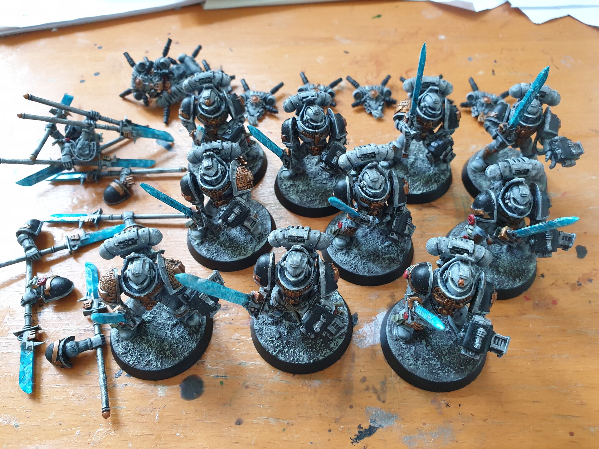 ArtStation - Warhammer 40k Grey Knight strikes / interceptors