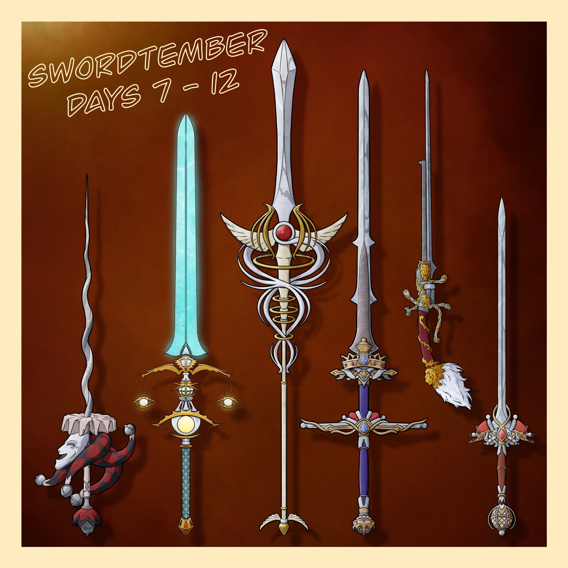 ArtStation - Swordtember 2023 part 2