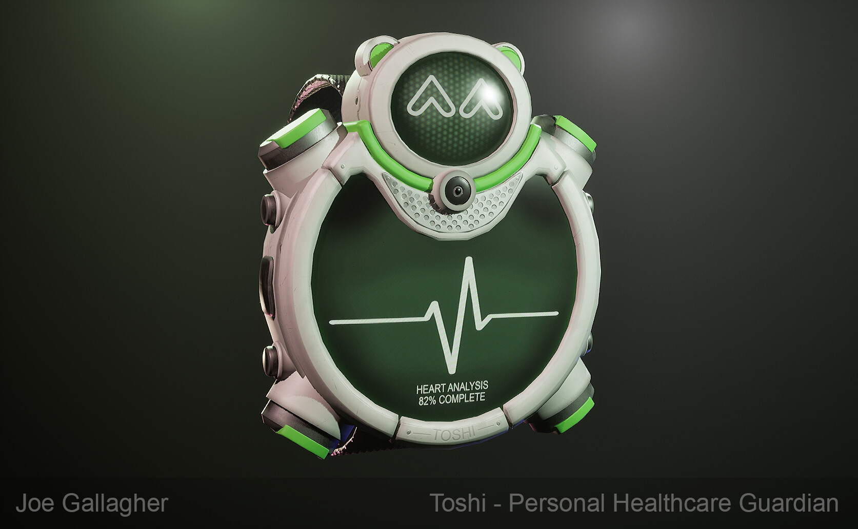 ArtStation - Toshi - Personal Healthcare Guardian