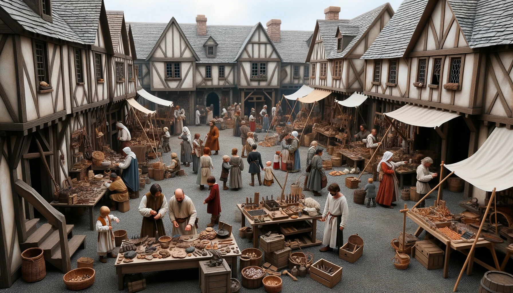 ArtStation - Medieval Bazar IV