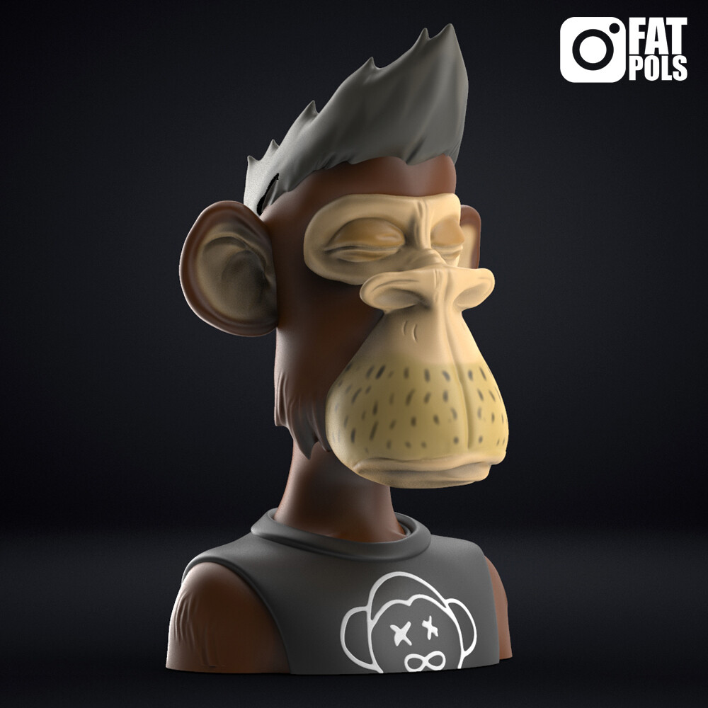ArtStation - BAYC NFT Monkey #4