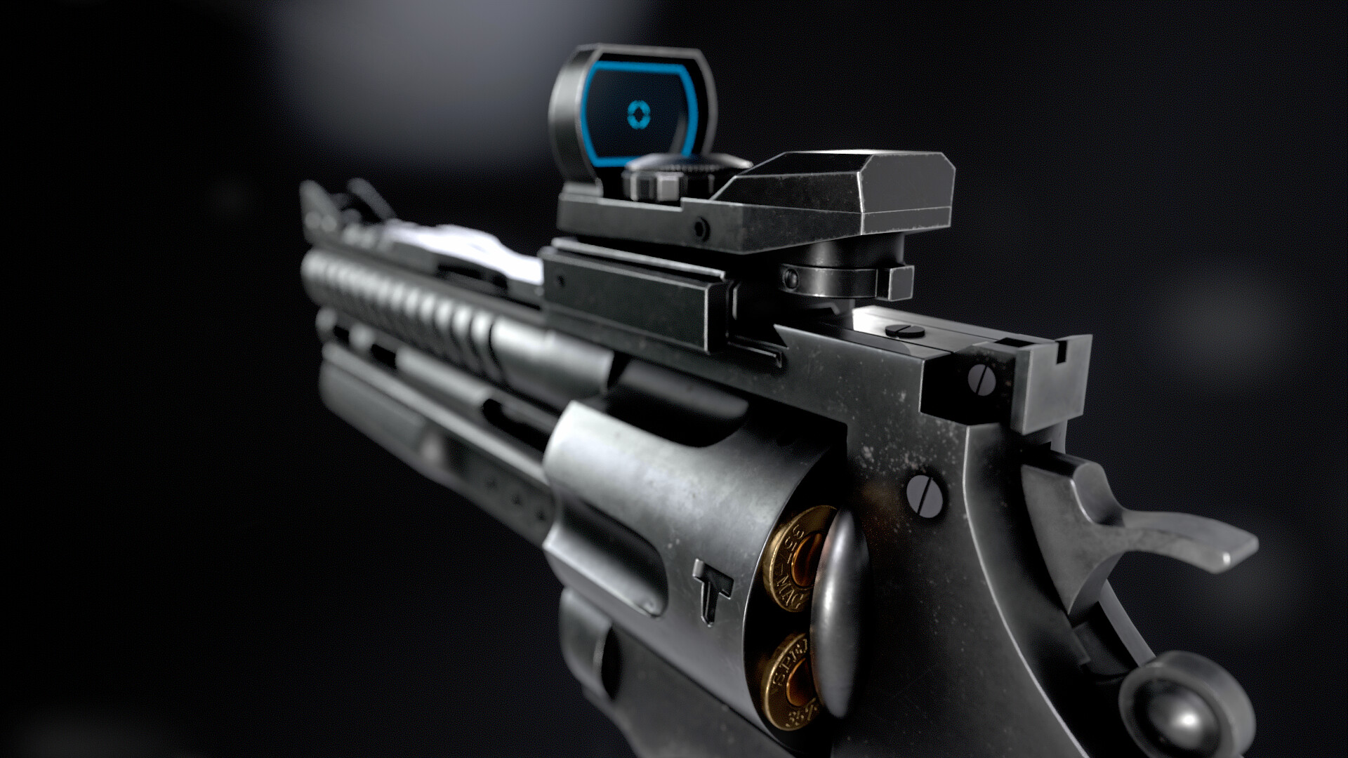 ArtStation - Nighthawk .357 Magnum