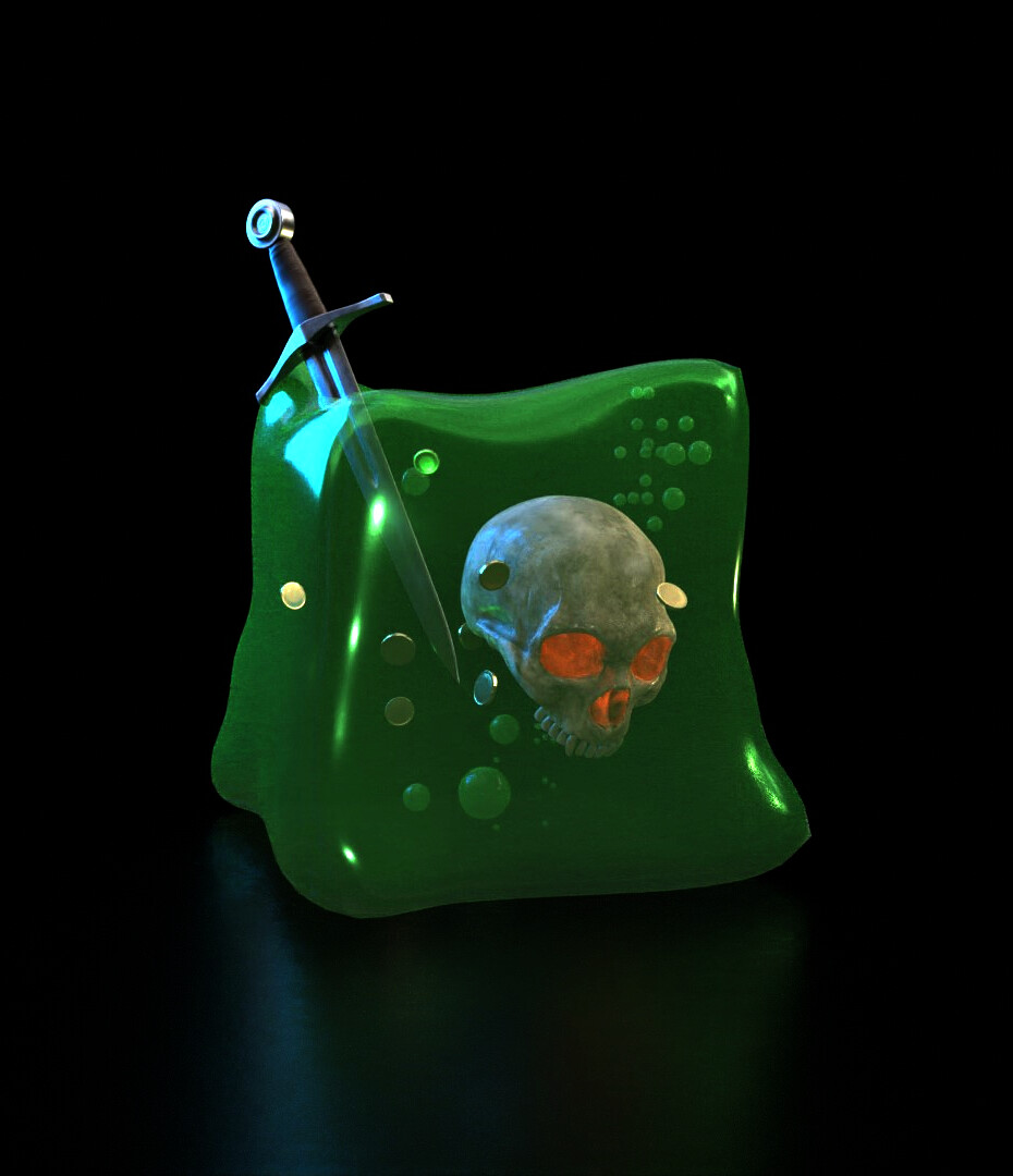 ArtStation - Gelatinous Cube