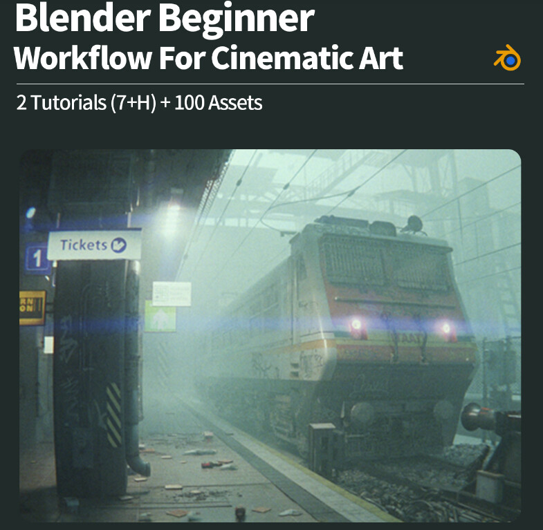 Wing fox - Blender Beginner Workflow For Cinematic Art, 2 Tutorials (7 ...