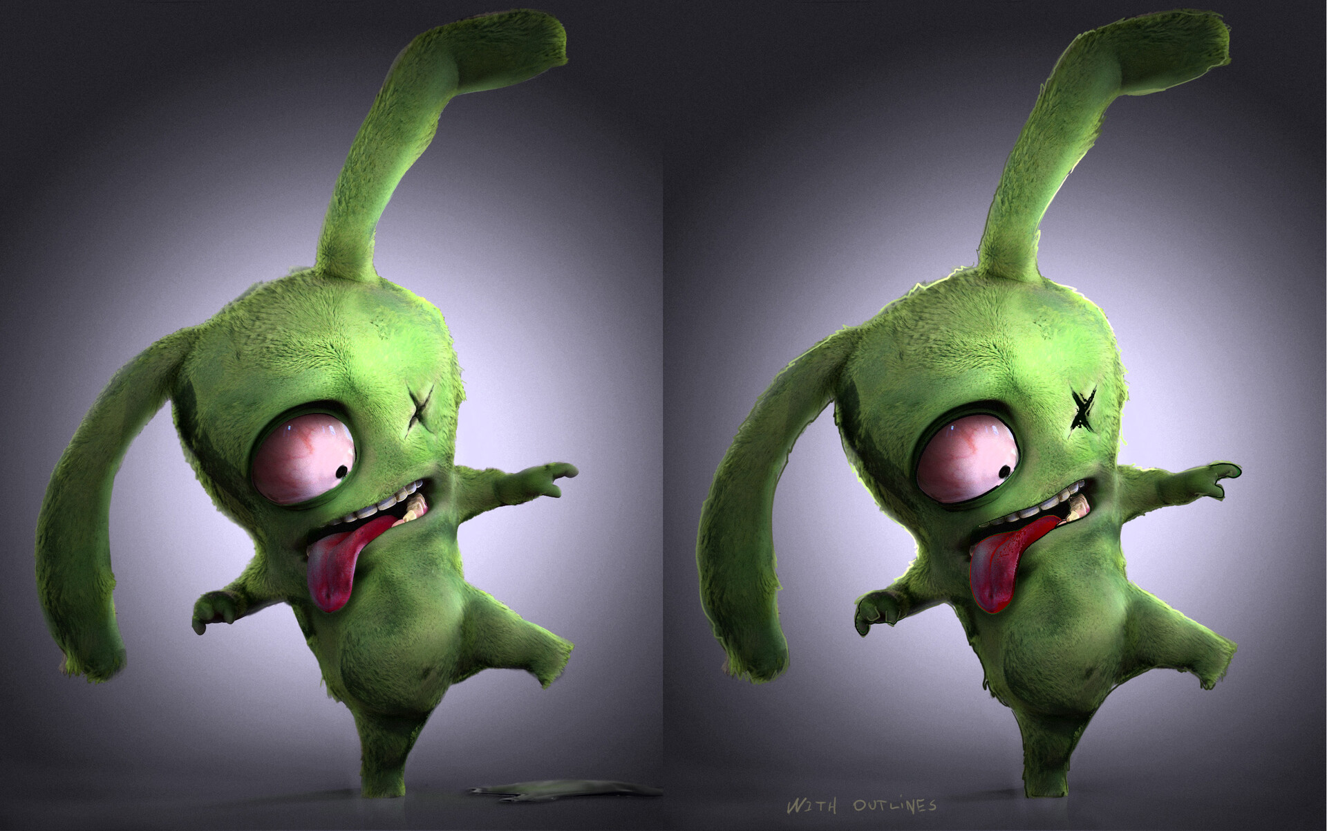 Chris Olivia - Ugly Dolls development work