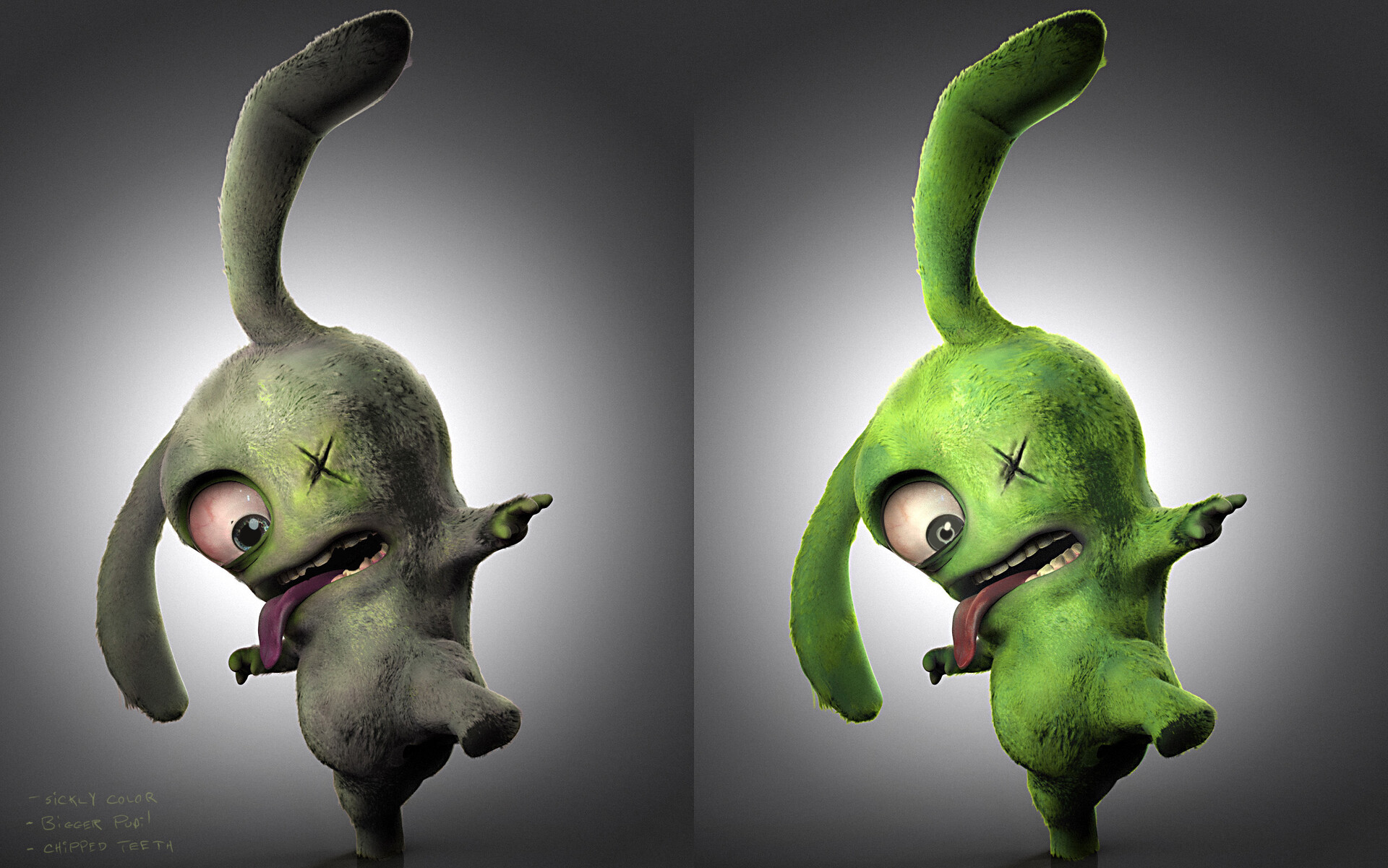 Chris Olivia - Ugly Dolls development work