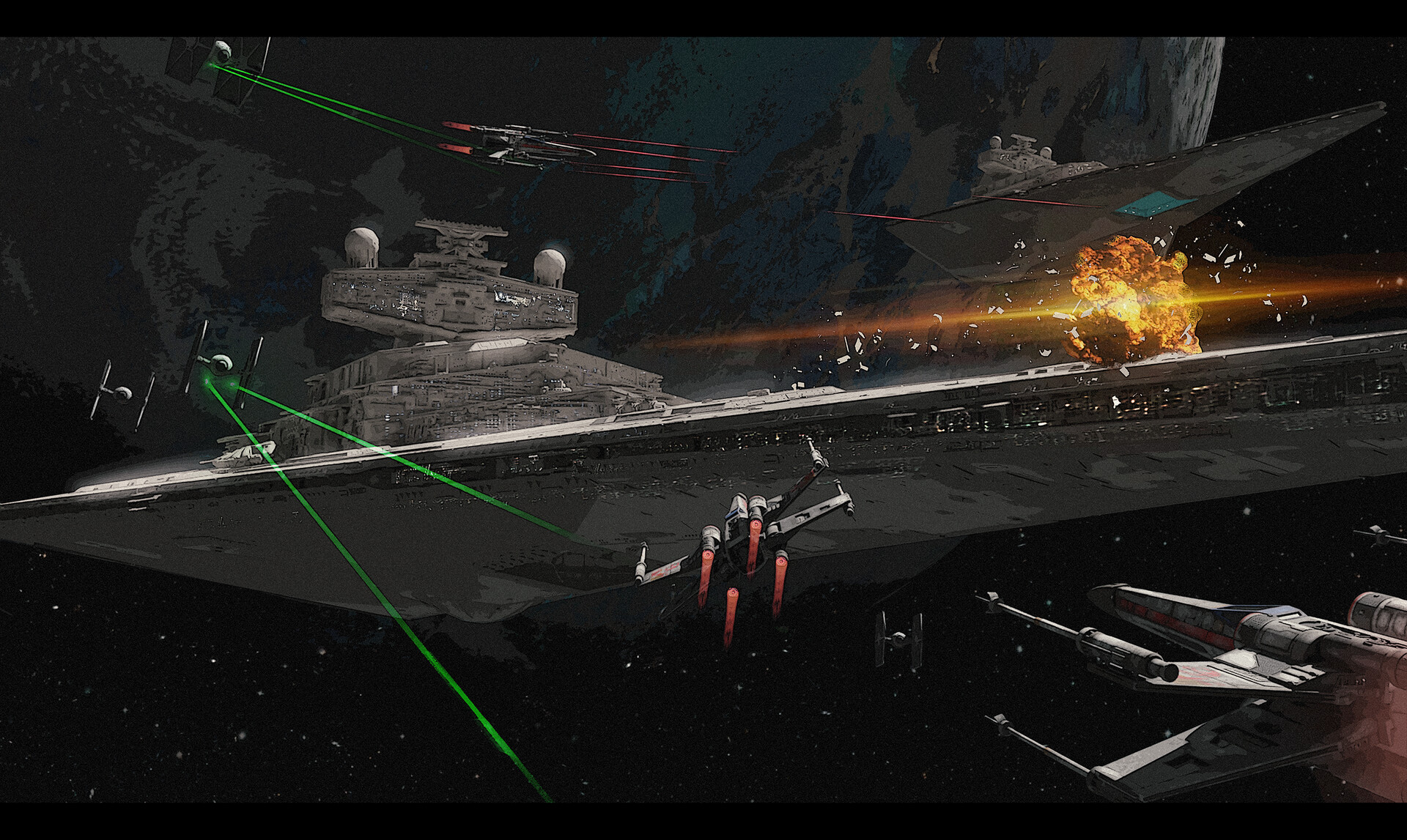 ArtStation - star destroyer