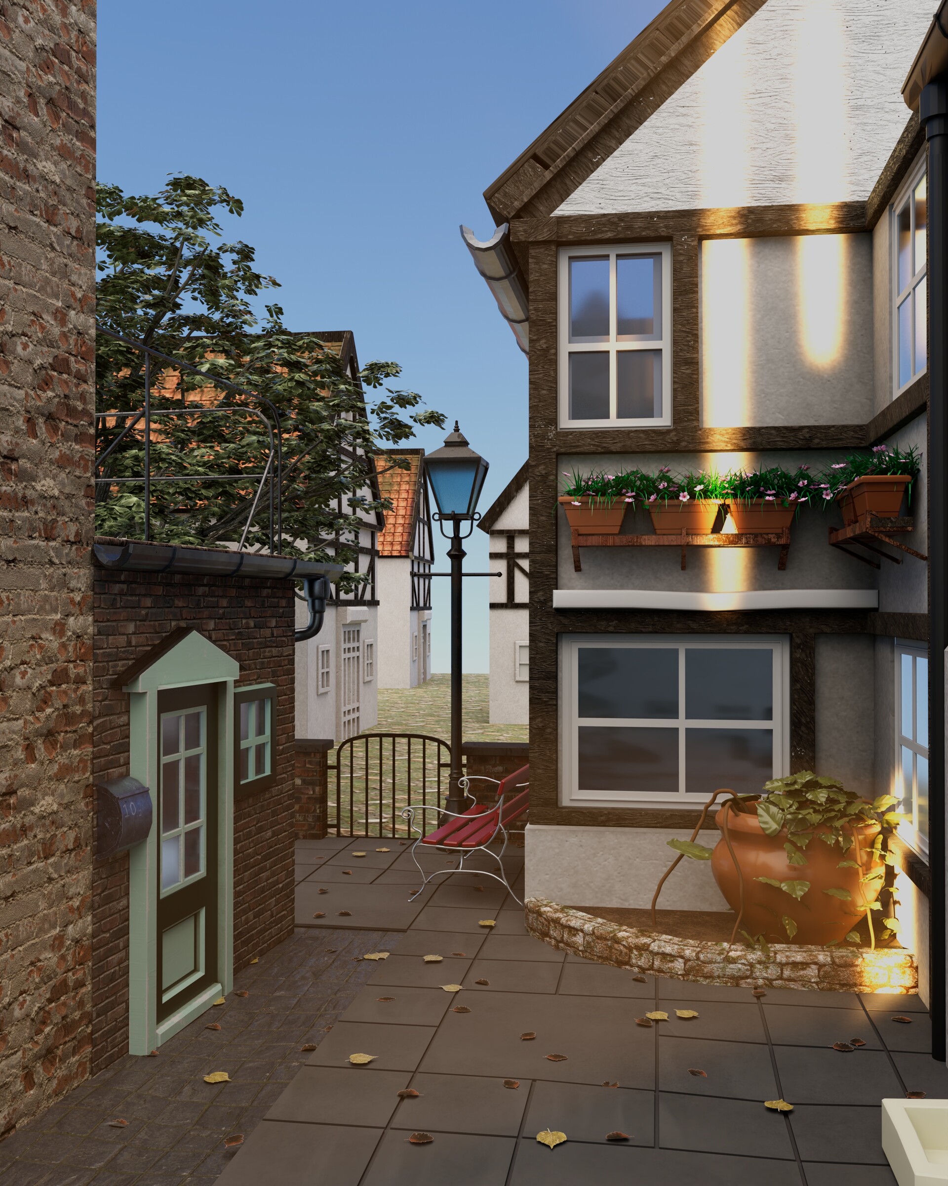 ArtStation - Exterior modelong